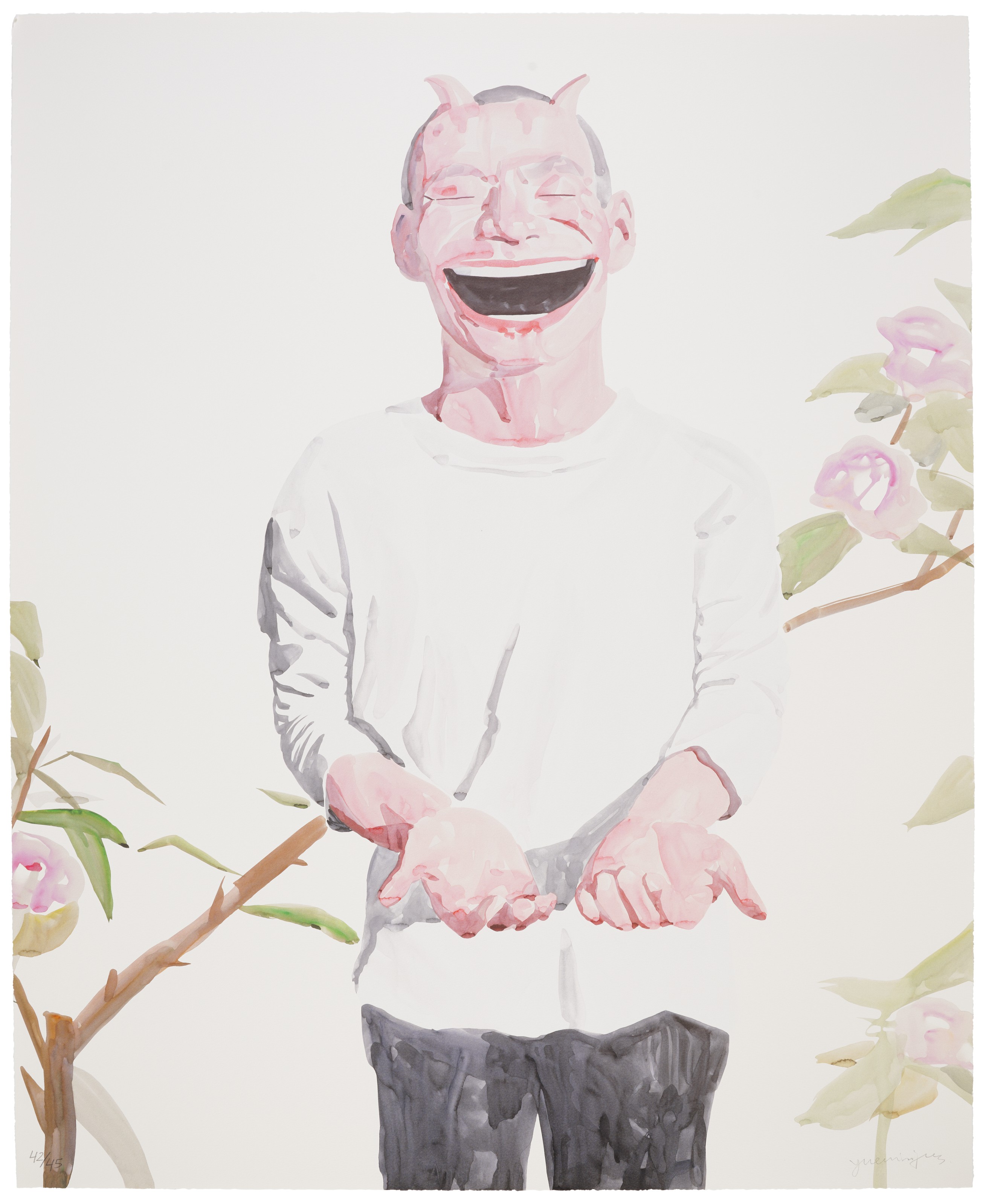 YUE MINJUN (B. 1962), Smile-ism Series | Christie’s