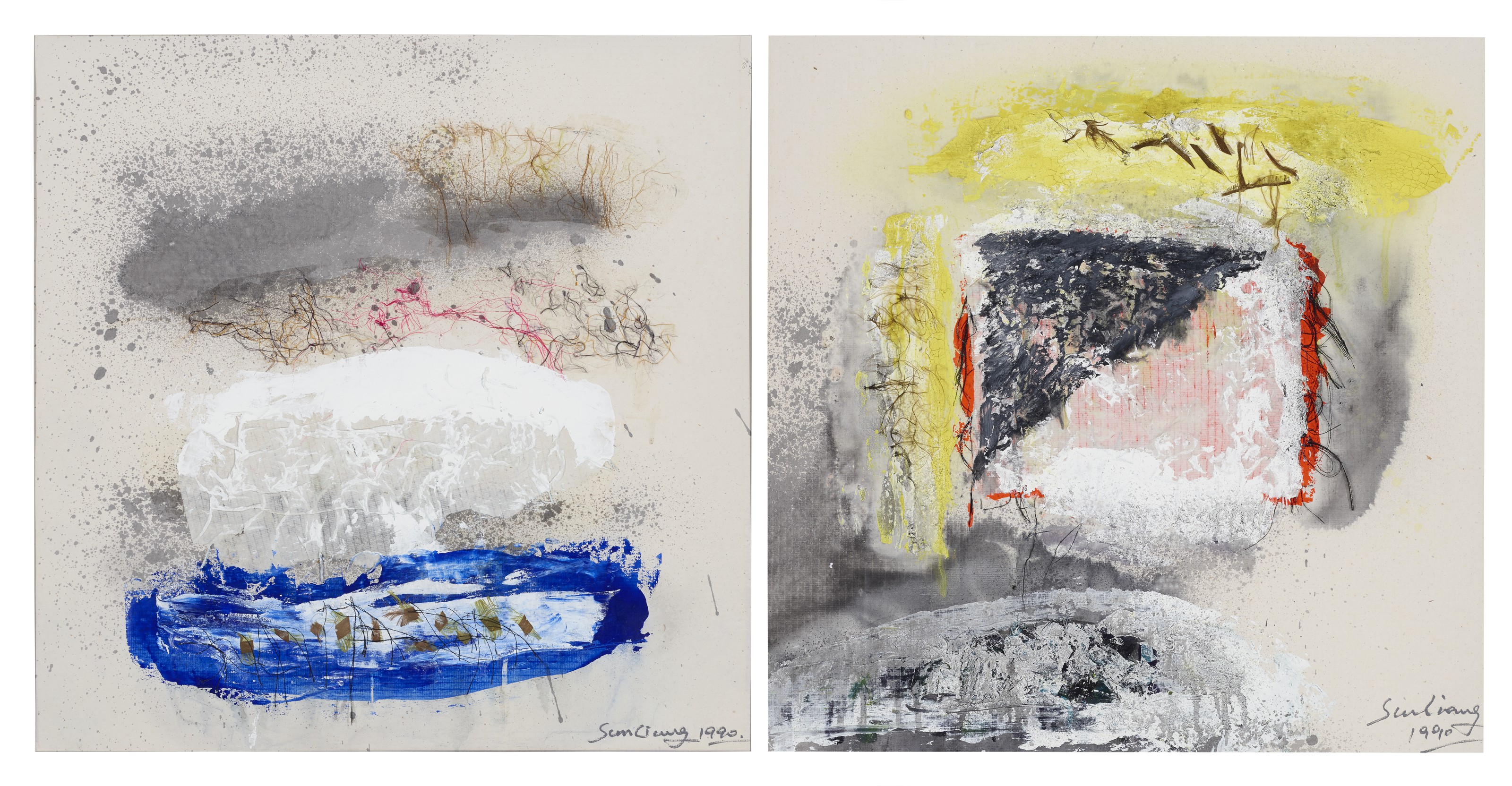 SUN LIANG (B. 1957), Untitled; & Untitled | Christie’s