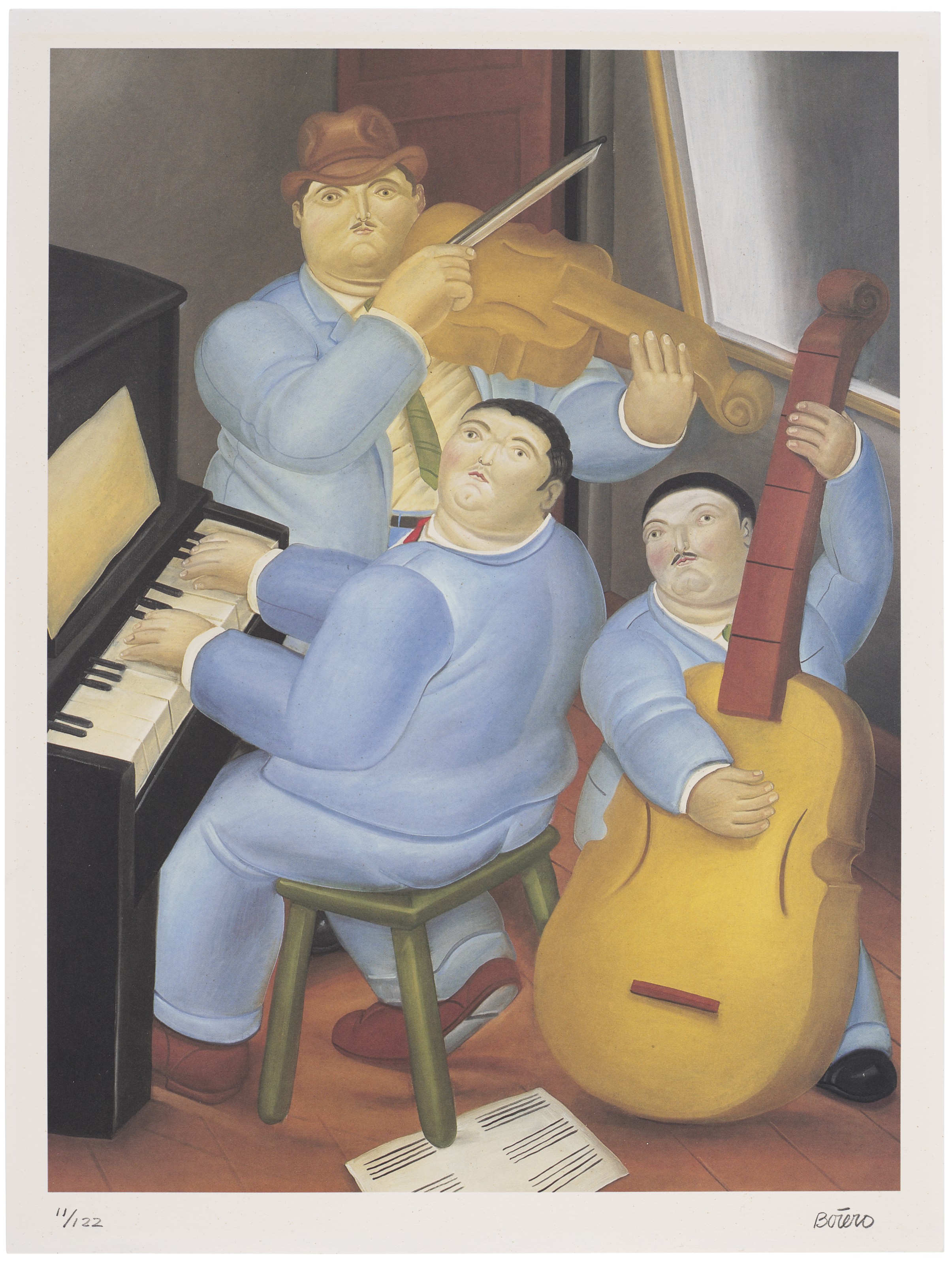 AFTER FERNANDO BOTERO (B. 1932), Three Musicians | Christie’s