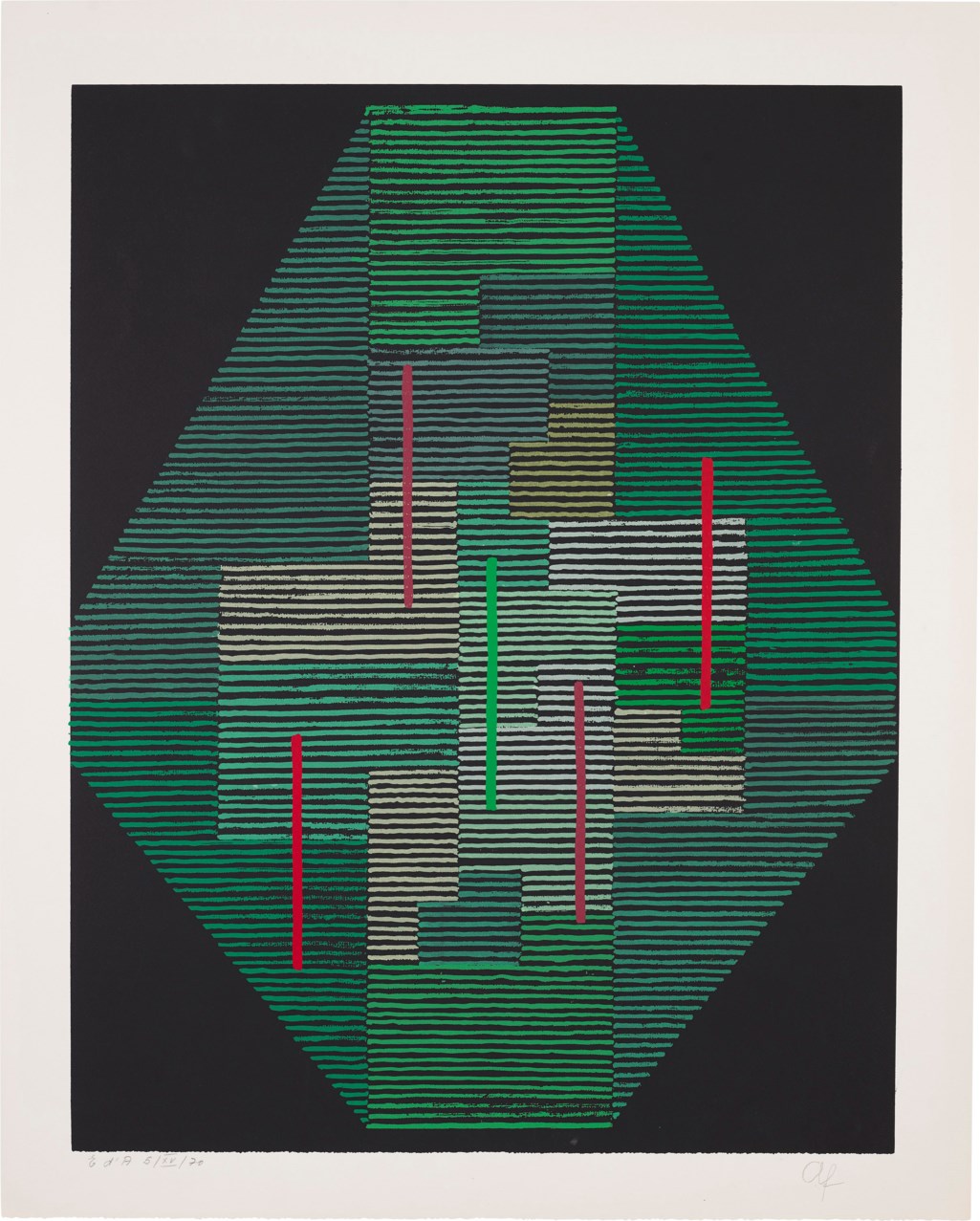 ADOLF RICHARD FLEISCHMANN (1902-1990), Two Screenprints, from: AFp2 ...
