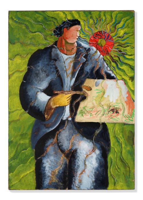 Sandro Chia (b. 1946), Painter and Sun | Christie's