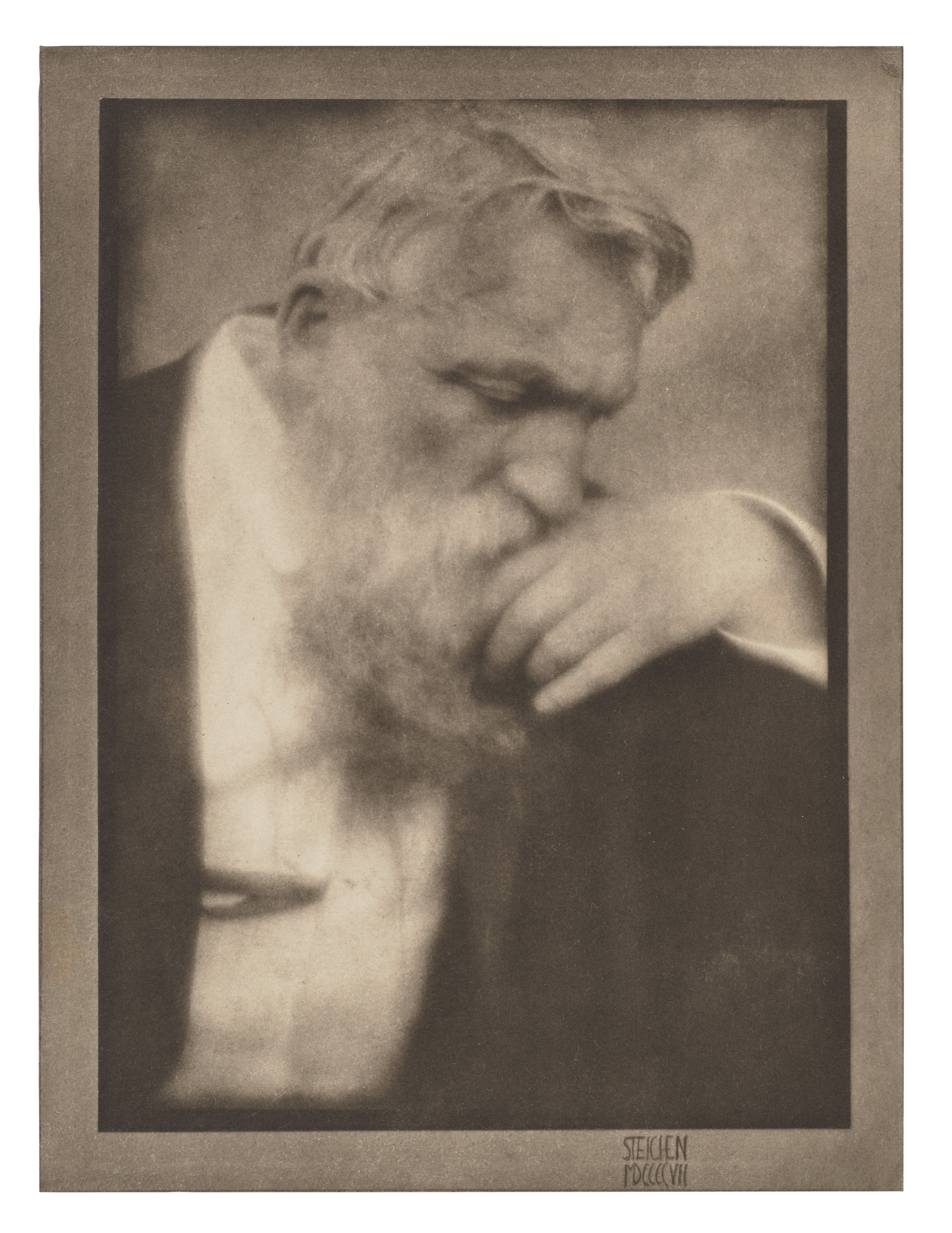 EDWARD STEICHEN (1879–1973), Portrait of Auguste Rodin, c. 1907 ...