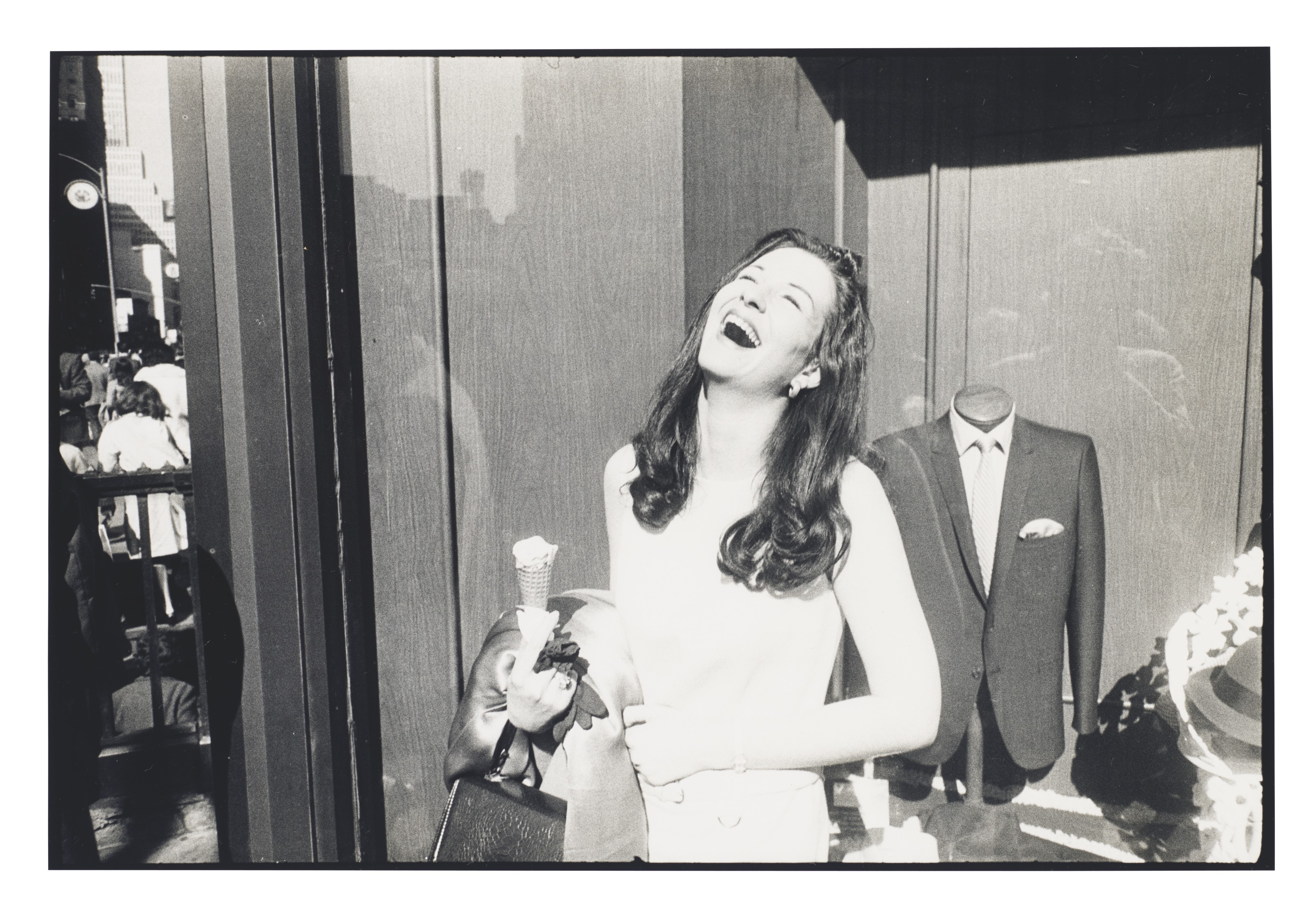GARRY WINOGRAND (1928–1984), Woman with Ice Cream Cone, New York City ...