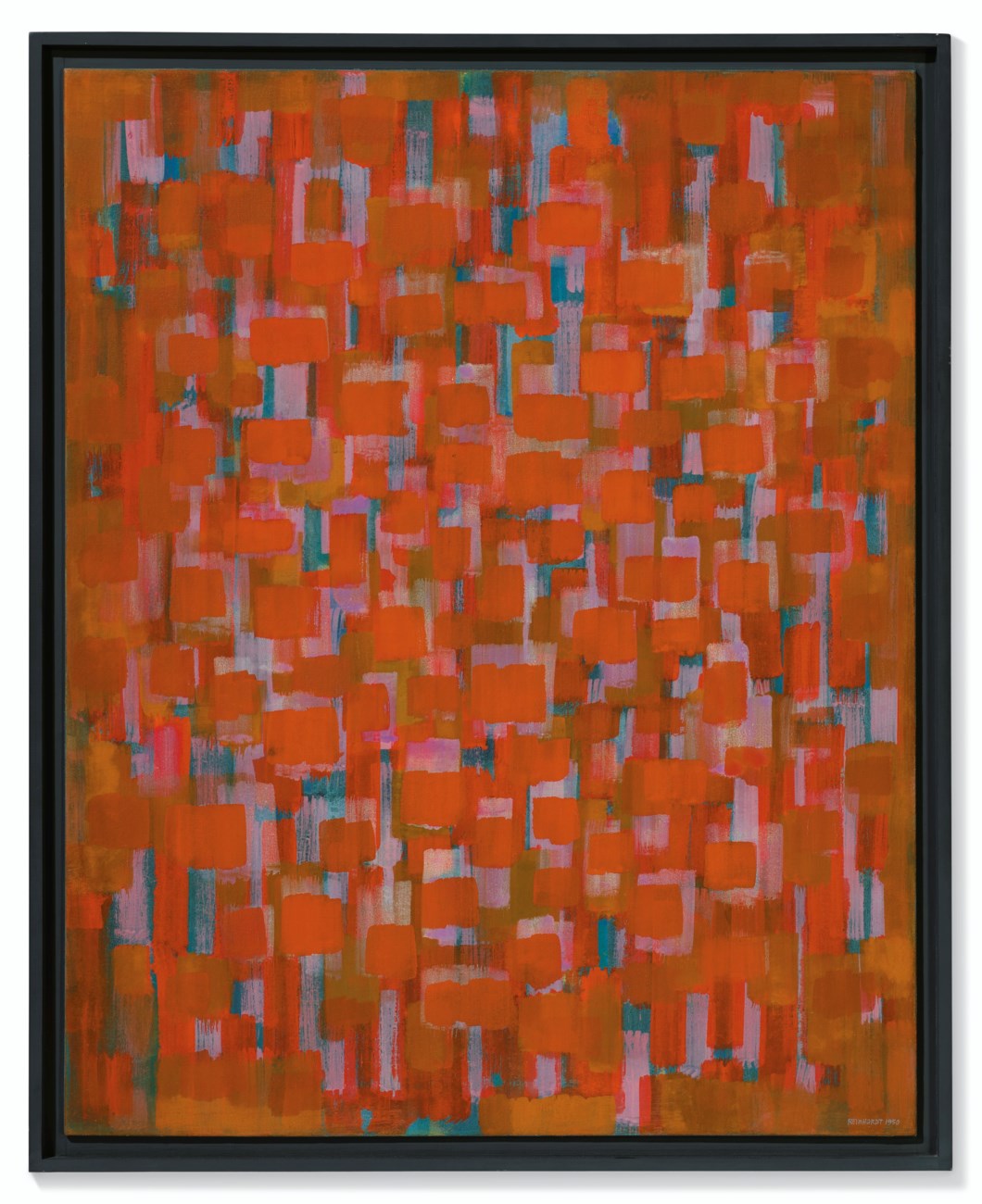 Ad Reinhardt (1913-1967), Red Painting, 1950 | Christie's