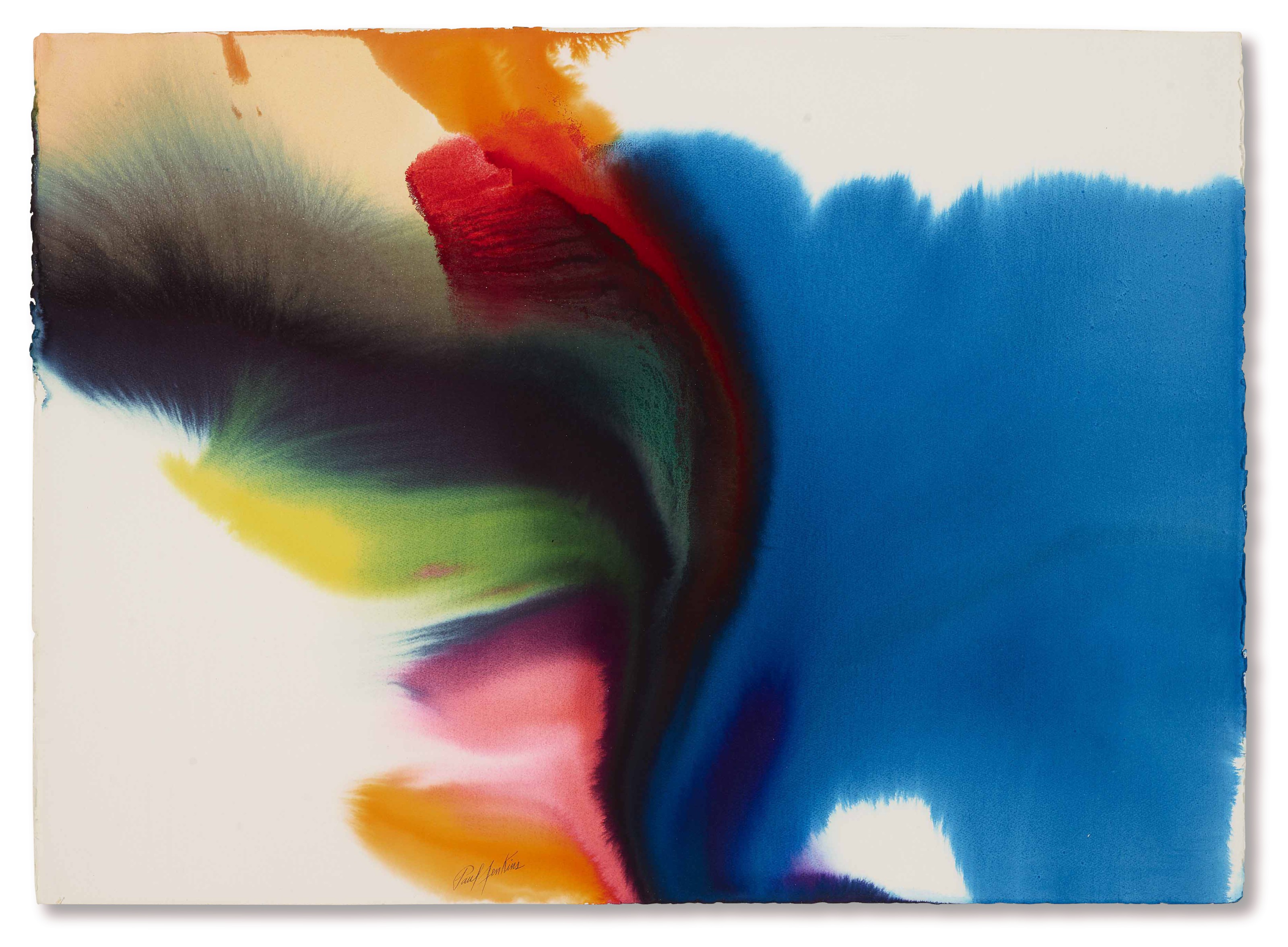 Paul Jenkins (1923-2012), Phenomena Ambiance of Blue | Christie’s