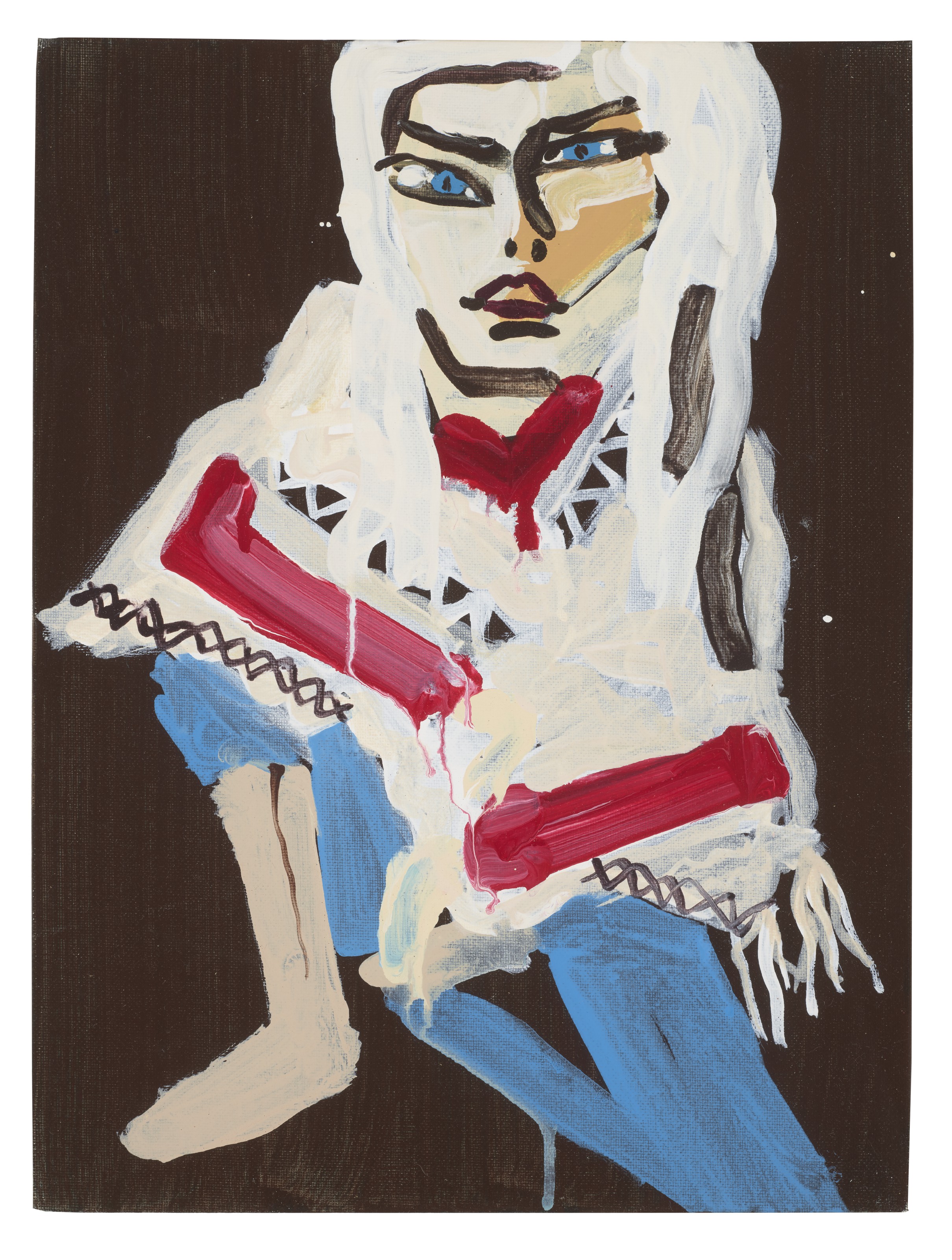 Katherine Bernhardt (b.1975), Stay Out of Trouble 2 | Christie’s