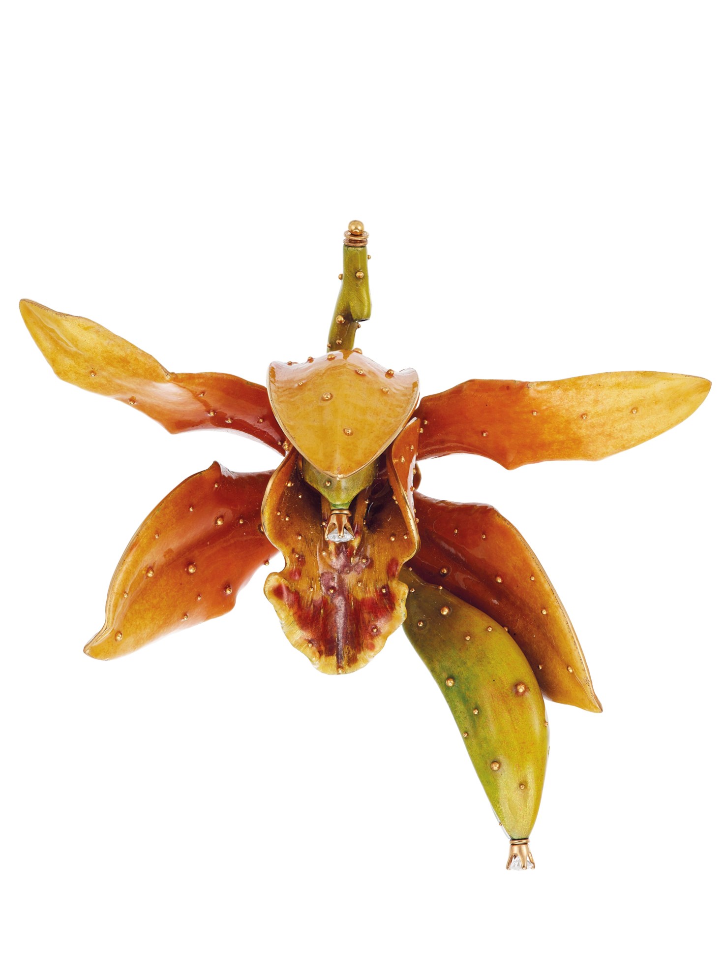 ENAMEL AND DIAMOND BROOCH, DAVID FREDA, TIFFANY & CO. | Christie's