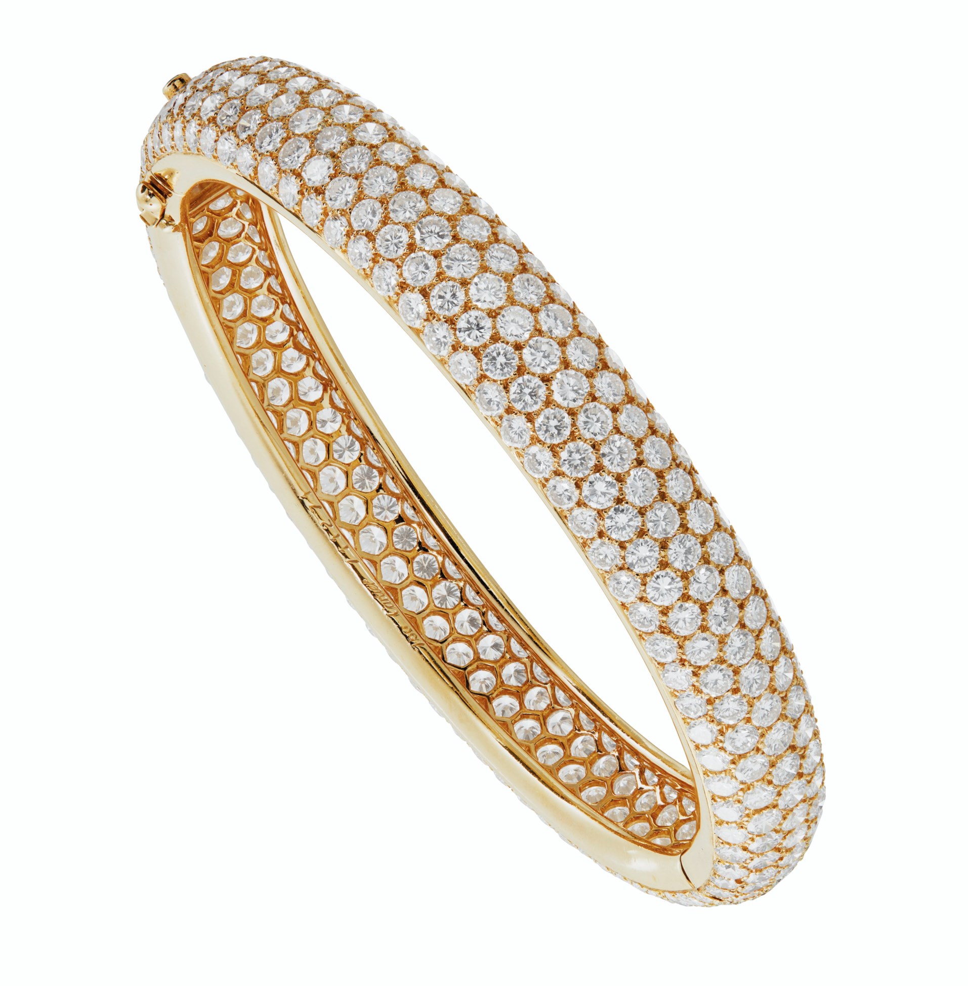 DIAMOND BANGLE BRACELET, CARTIER