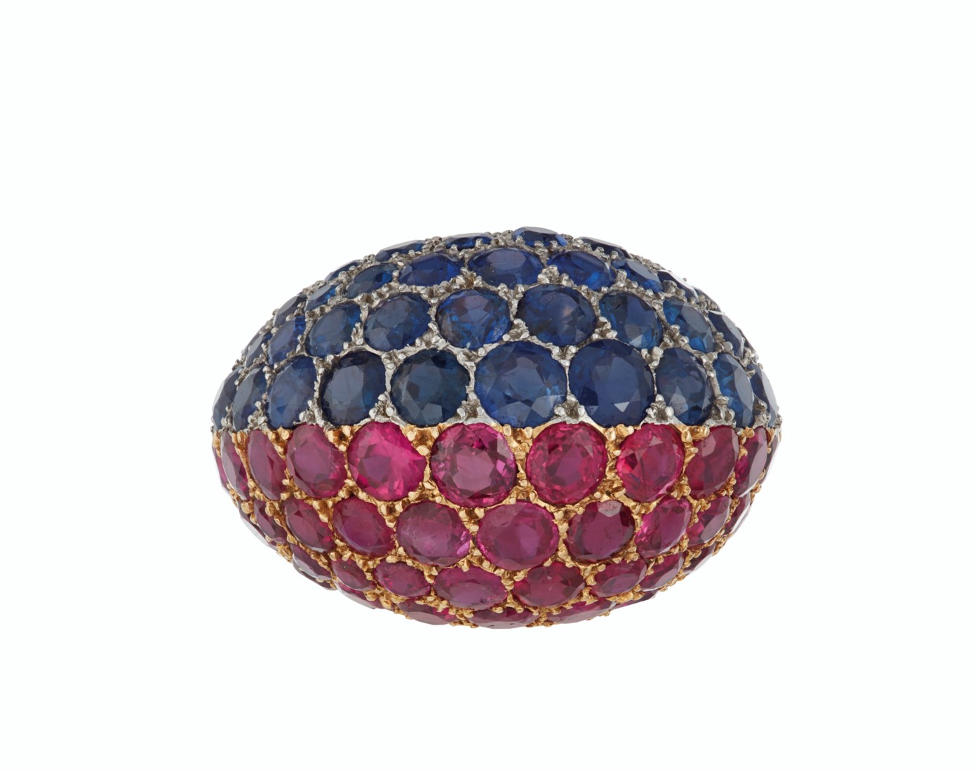 RUBY AND SAPPHIRE 'BOULE' RING, CARTIER | Christie's
