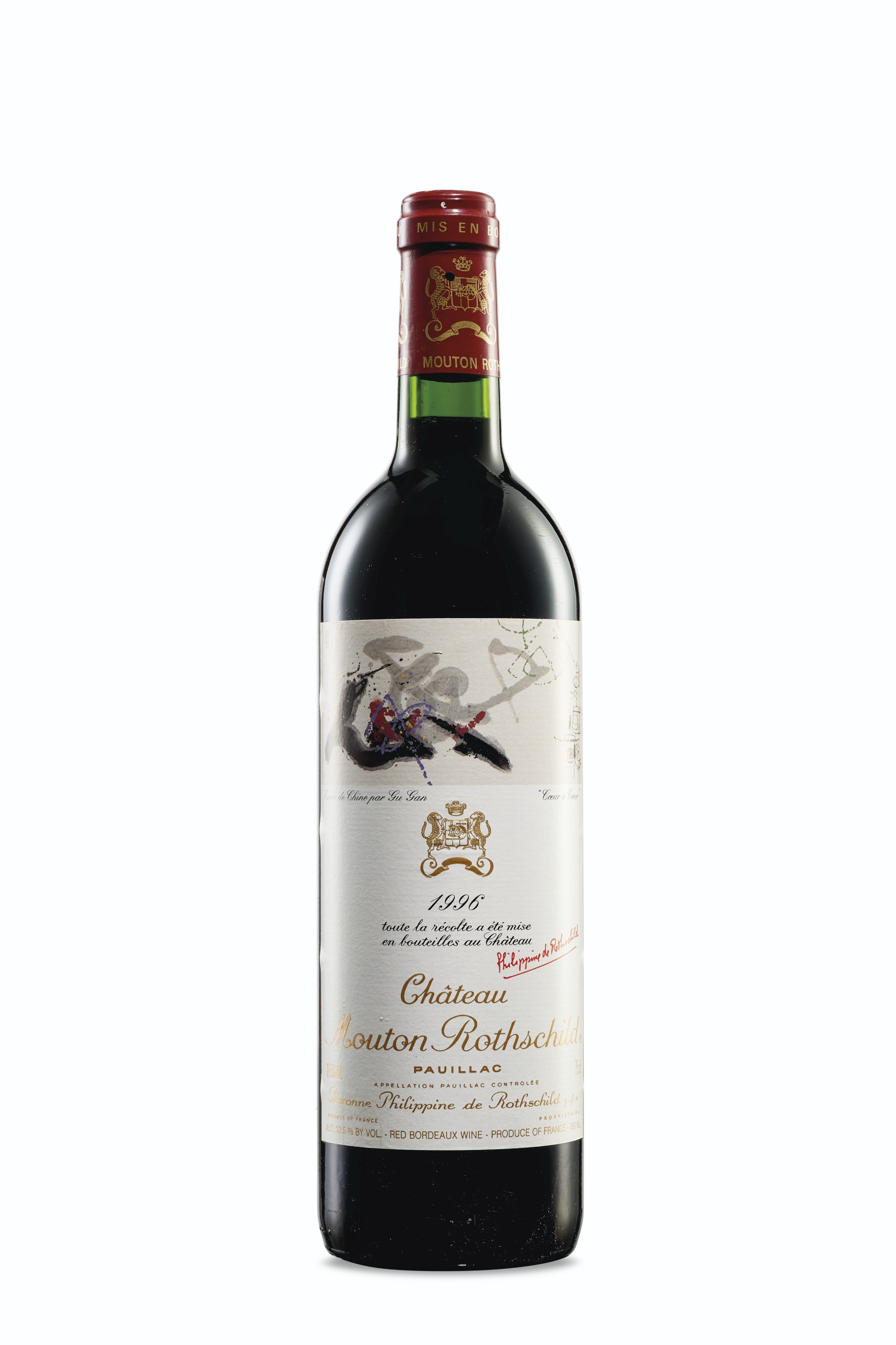 Château Mouton-Rothschild 1996, Pauillac, 1er cru classéLevels into ...