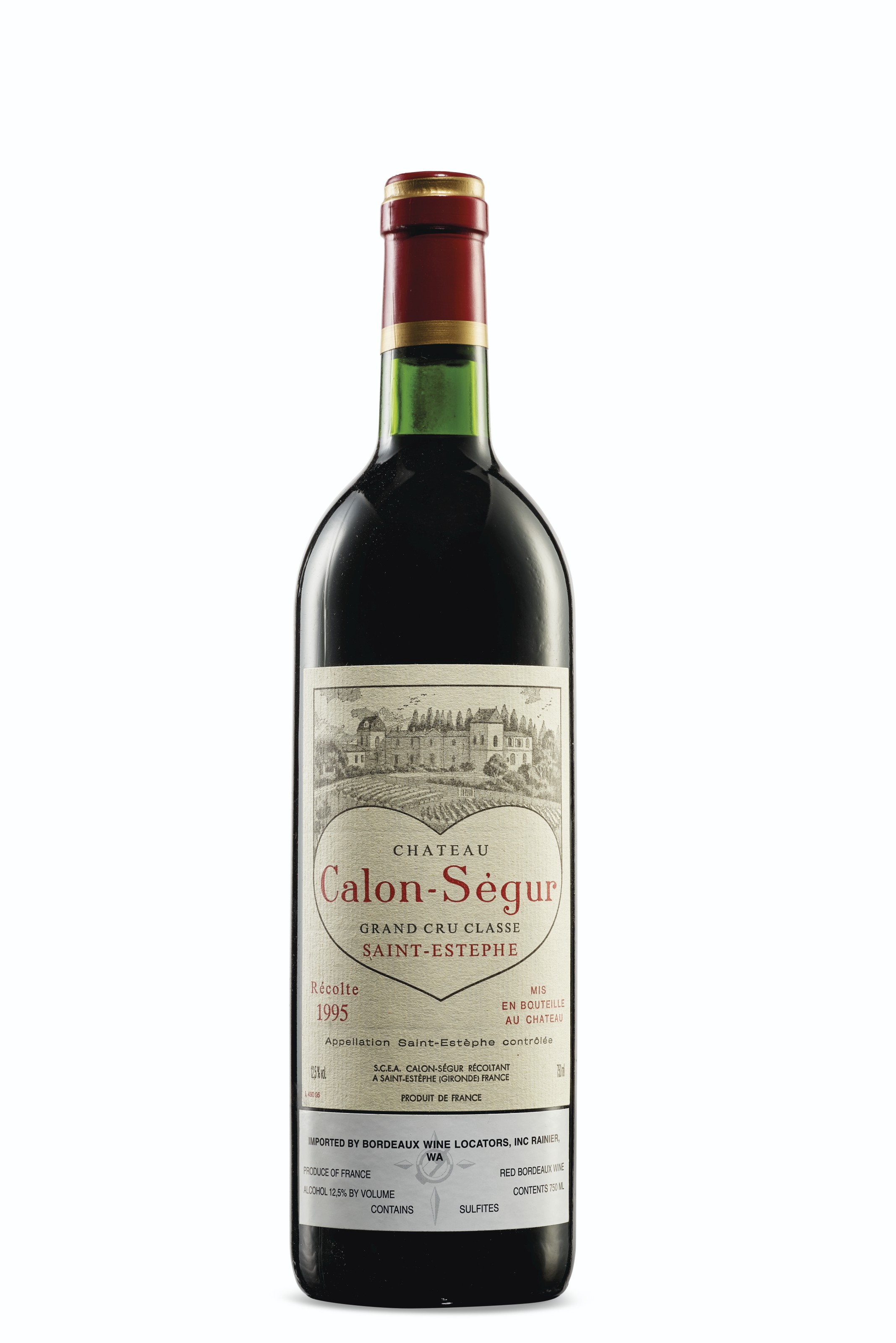 Château Calon-Ségur 1995, Saint-Estéphe, 3ème cru classéGood ...