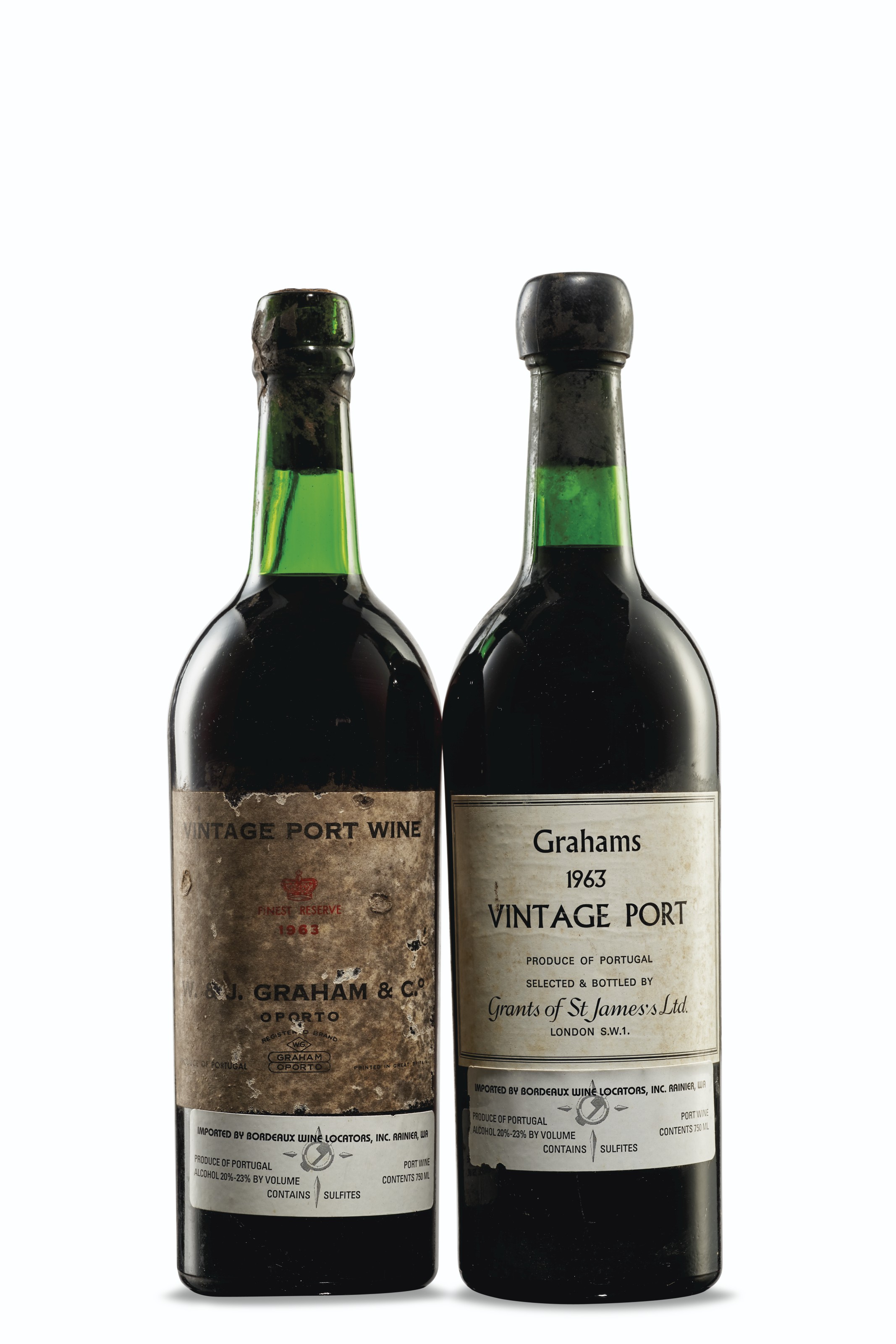 Graham 1963, Graham English bottled by Grants Of St. James'sWax ...