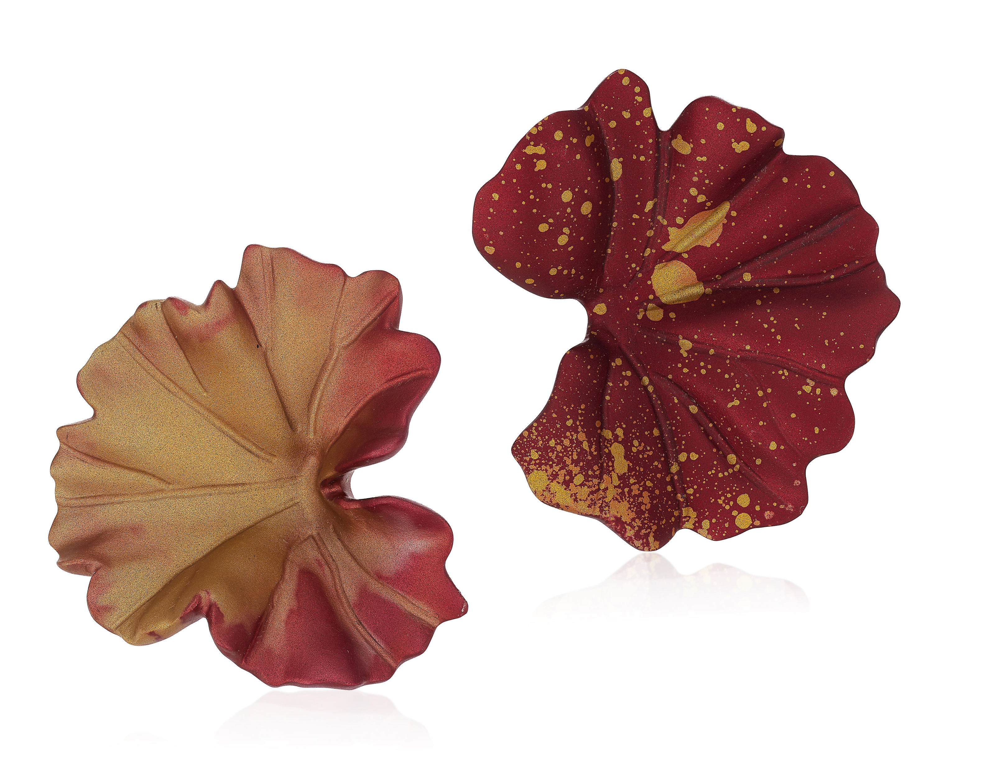JAR 'GERANIUM' ALUMINUM EARRINGS, | Christie’s