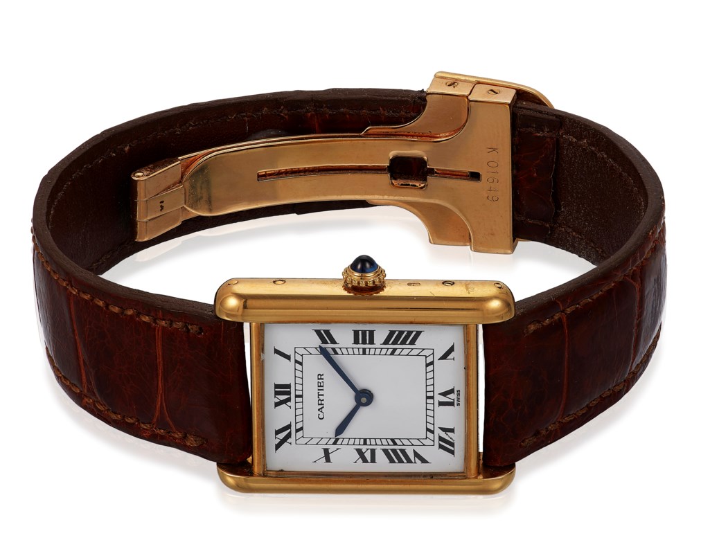 CARTIER 'TANK' GOLD WATCH, | Christie’s