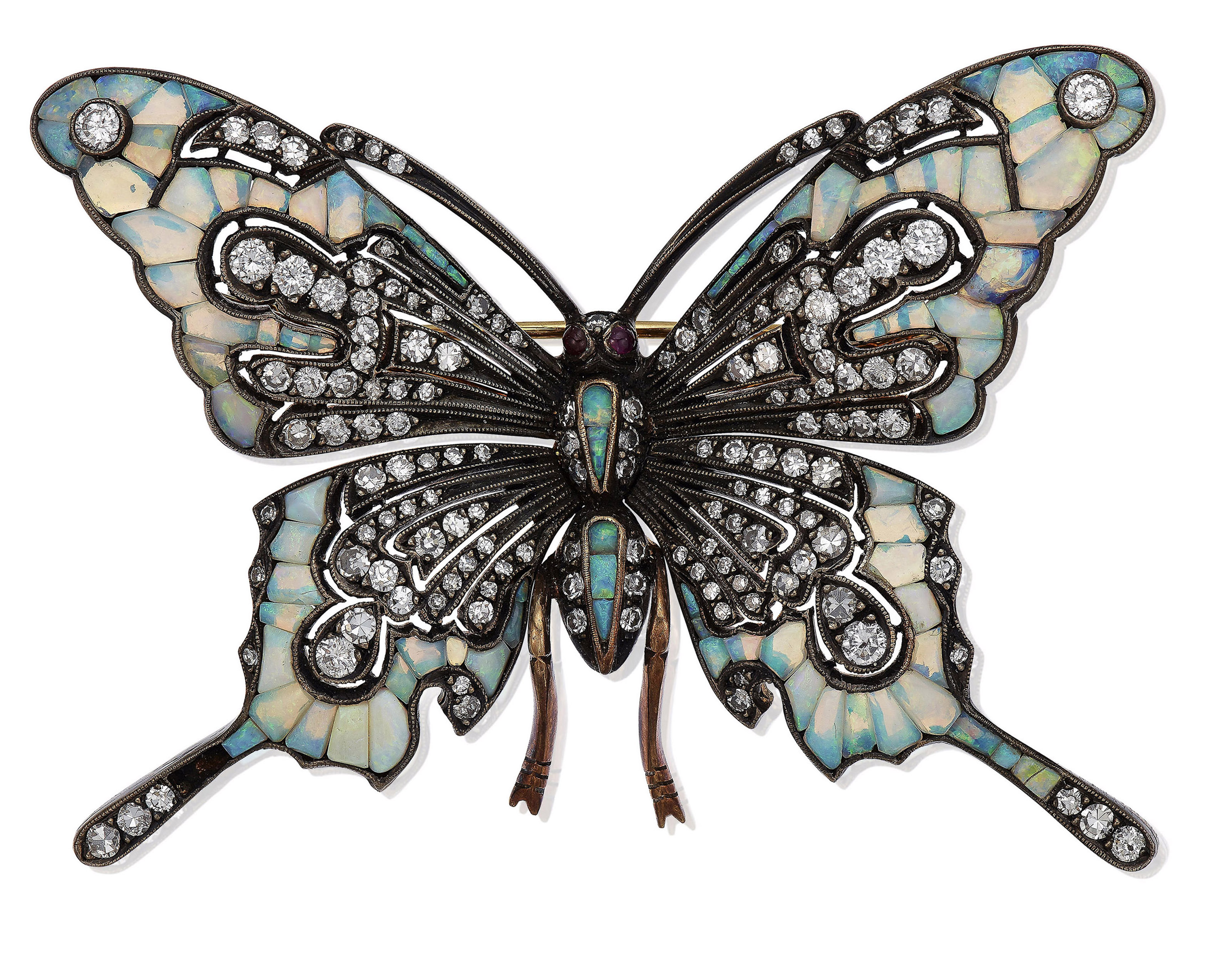 OPAL AND DIAMOND BUTTERFLY, | Christie’s