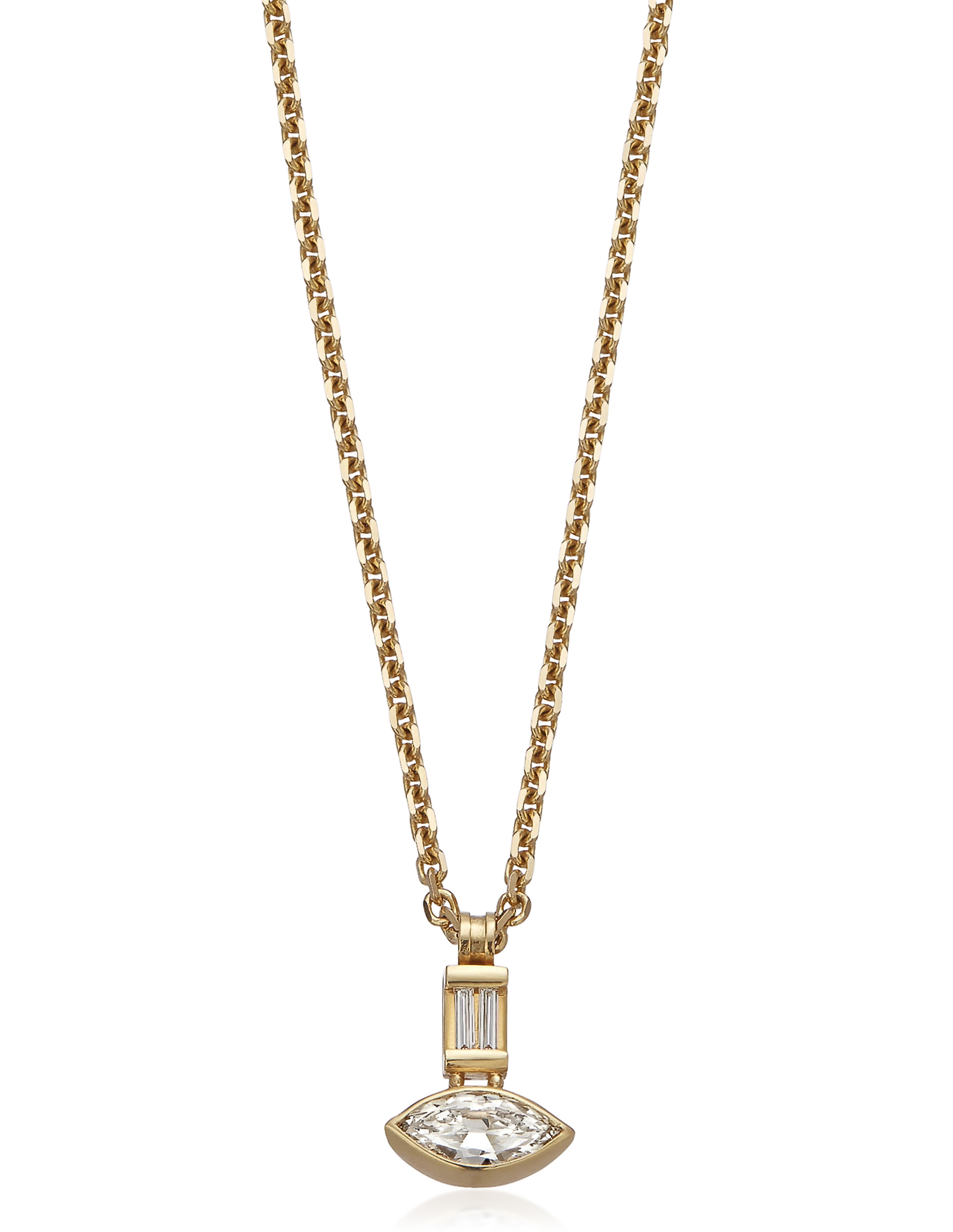 DIAMOND AND GOLD NECKLACE, | Christie’s