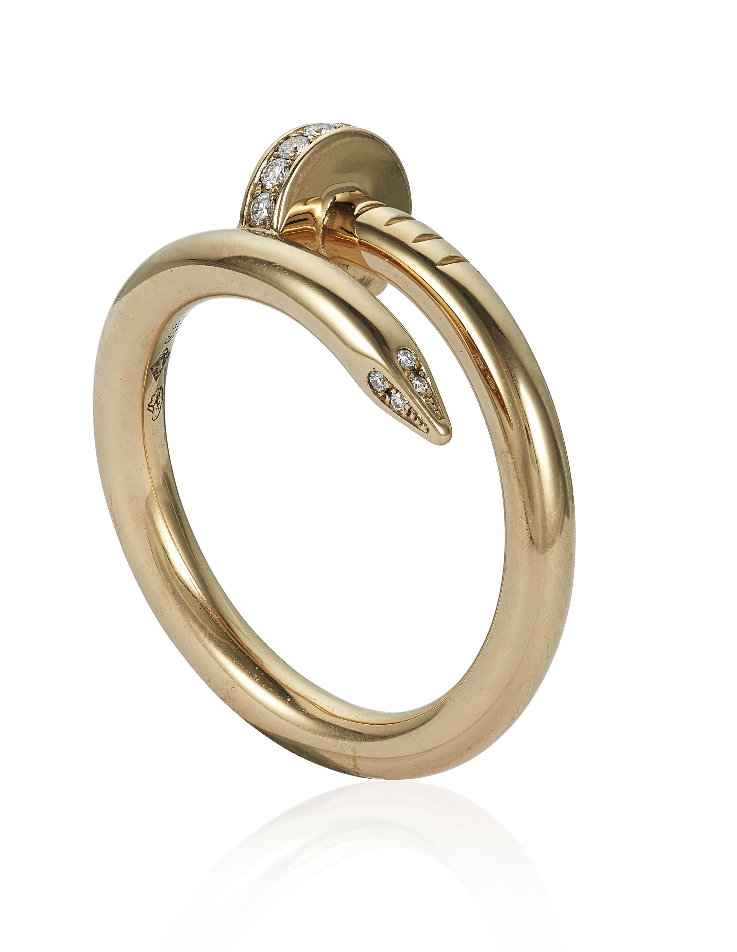 CARTIER 'JUSTE UN CLOU' DIAMOND RING, | Christie’s