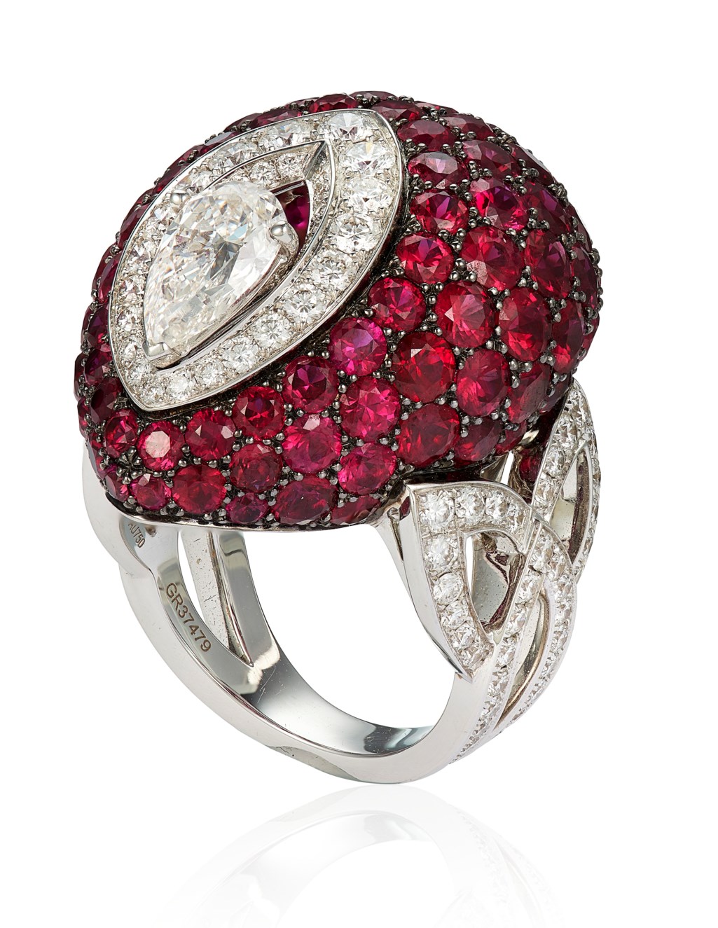 GRAFF RUBY AND DIAMOND RING WITH GIA REPORT, | Christie’s