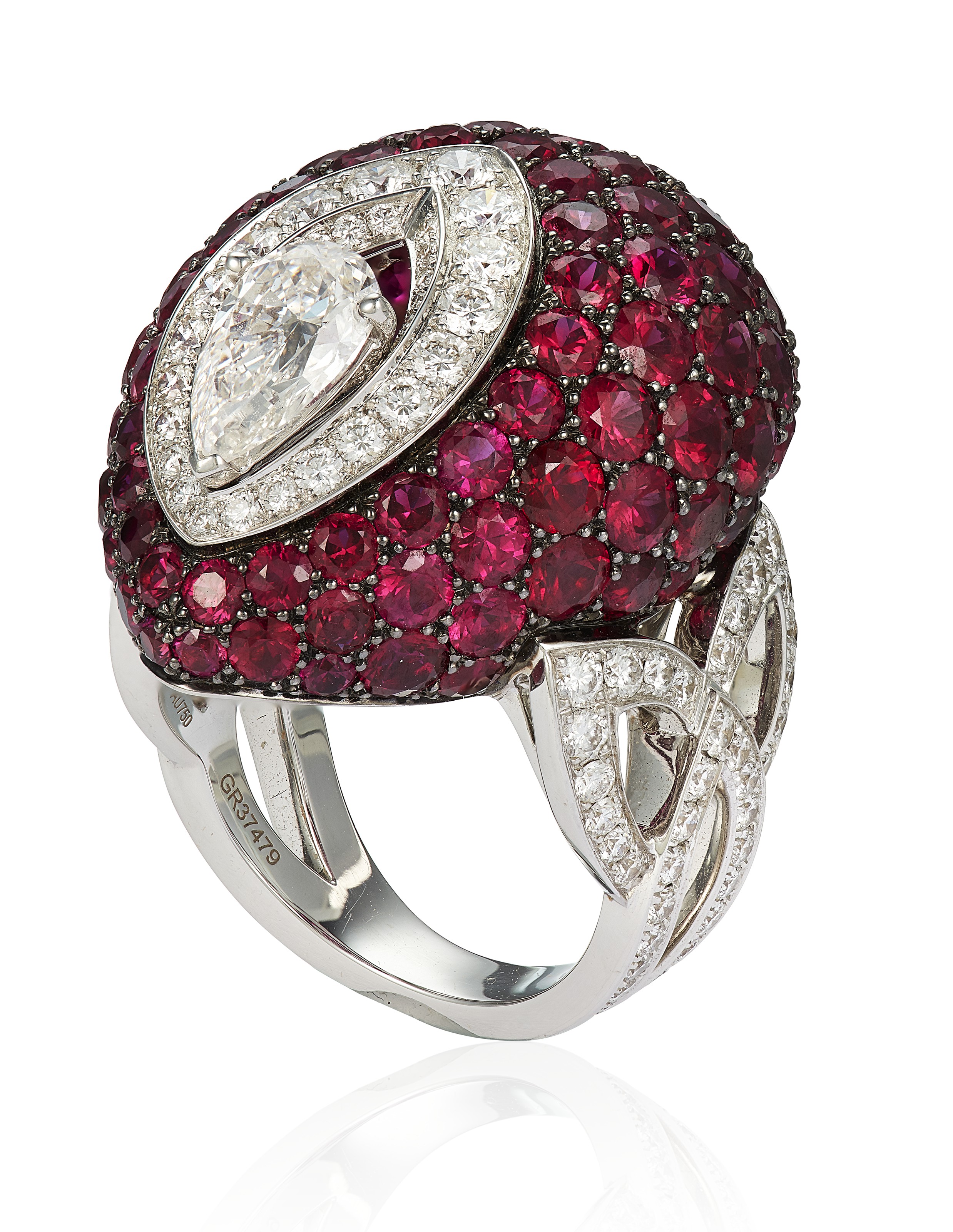 GRAFF RUBY AND DIAMOND RING WITH GIA REPORT, | Christie’s