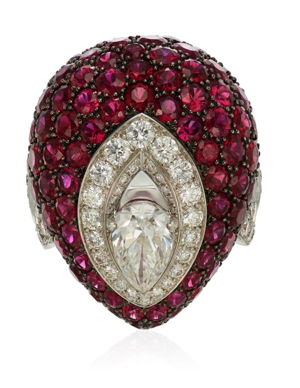 GRAFF RUBY AND DIAMOND RING WITH GIA REPORT, | Christie’s