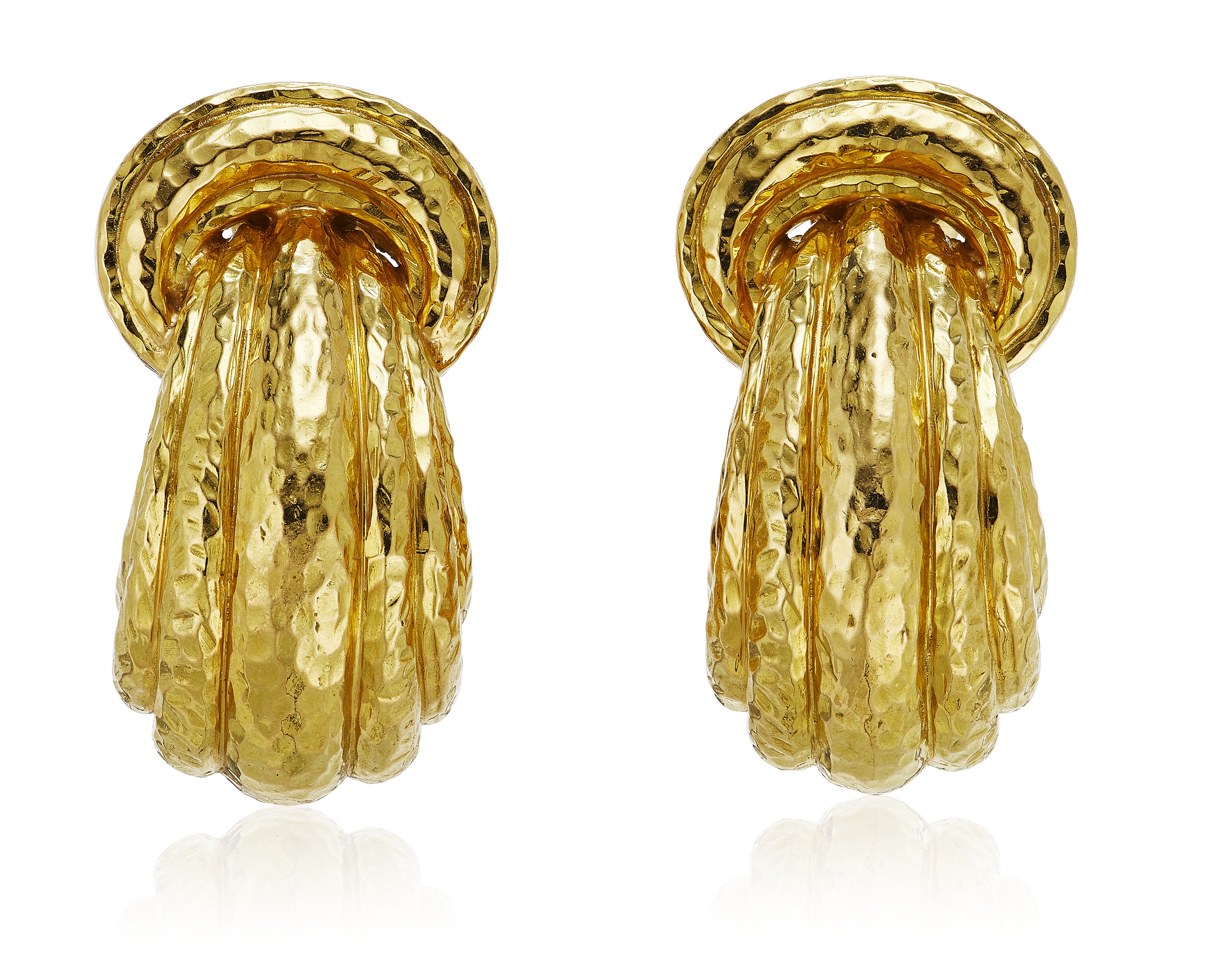 DAVID WEBB GOLD EARRINGS, | Christie’s