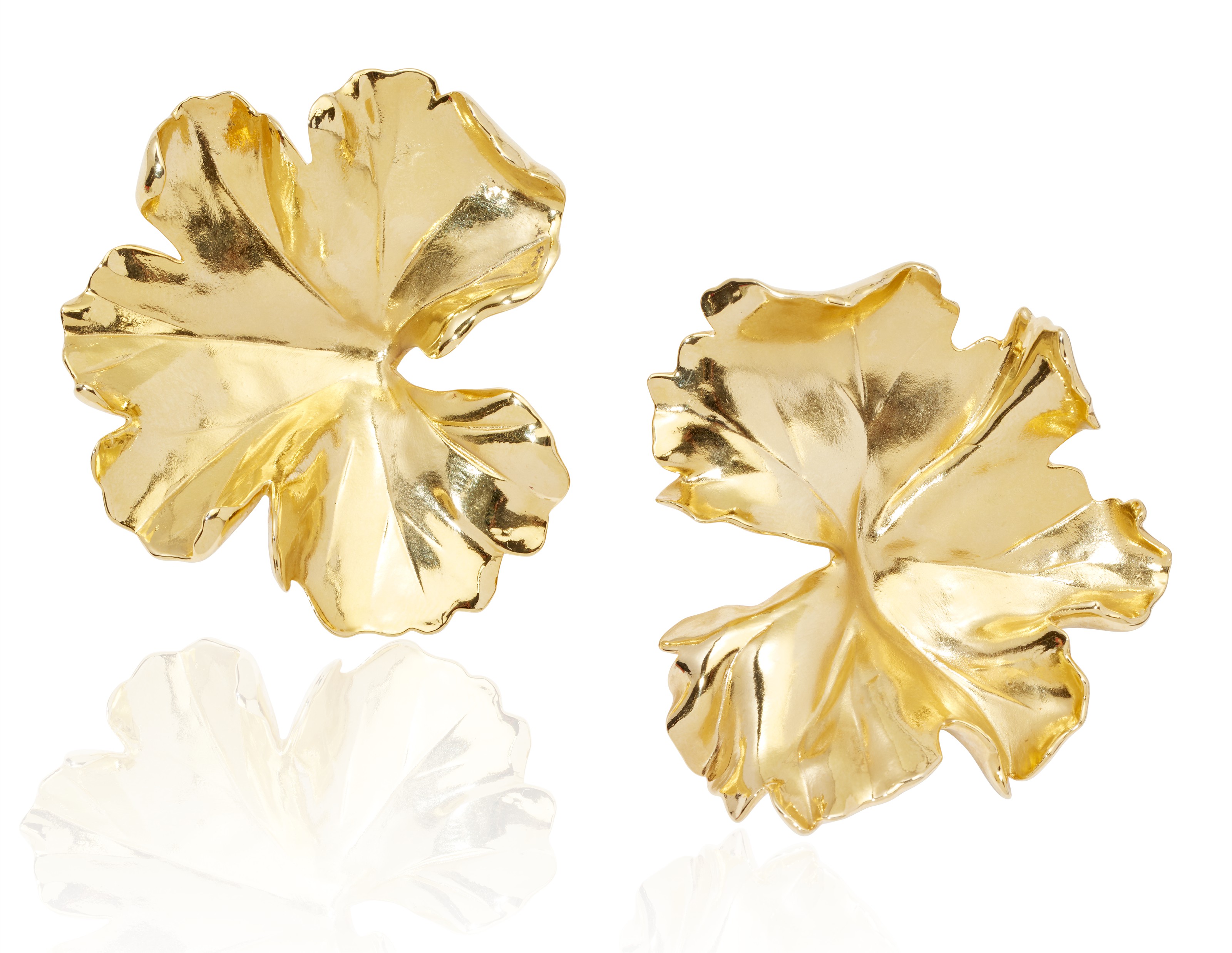 JAR 'GERANIUM' ALUMINUM EARRINGS, | Christie’s