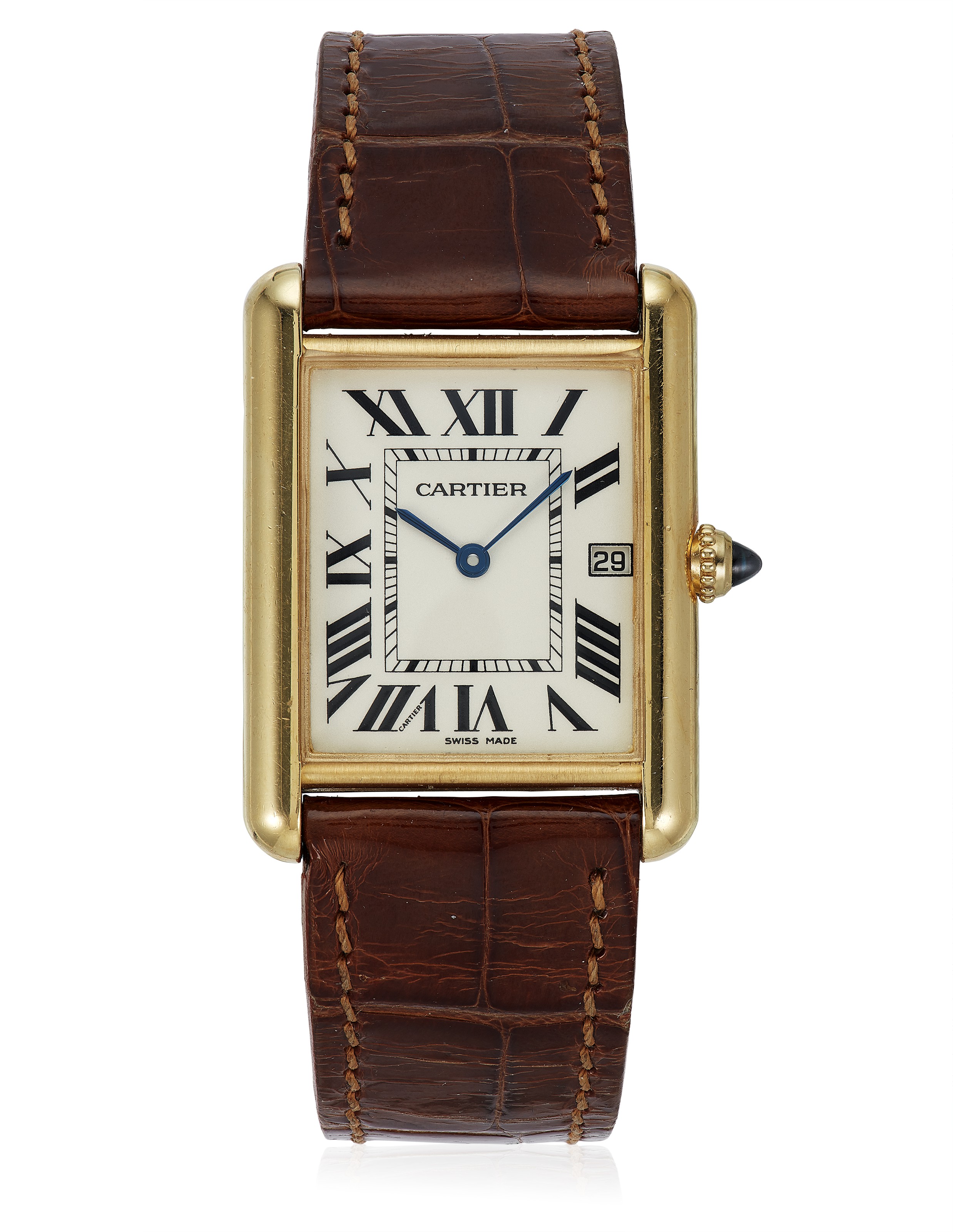 CARTIER 'TANK' GOLD WATCH, | Christie’s