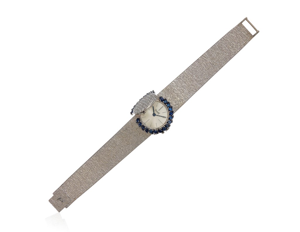 PIAGET DIAMOND AND SAPPHIRE CONCEALED WATCH, | Christie’s