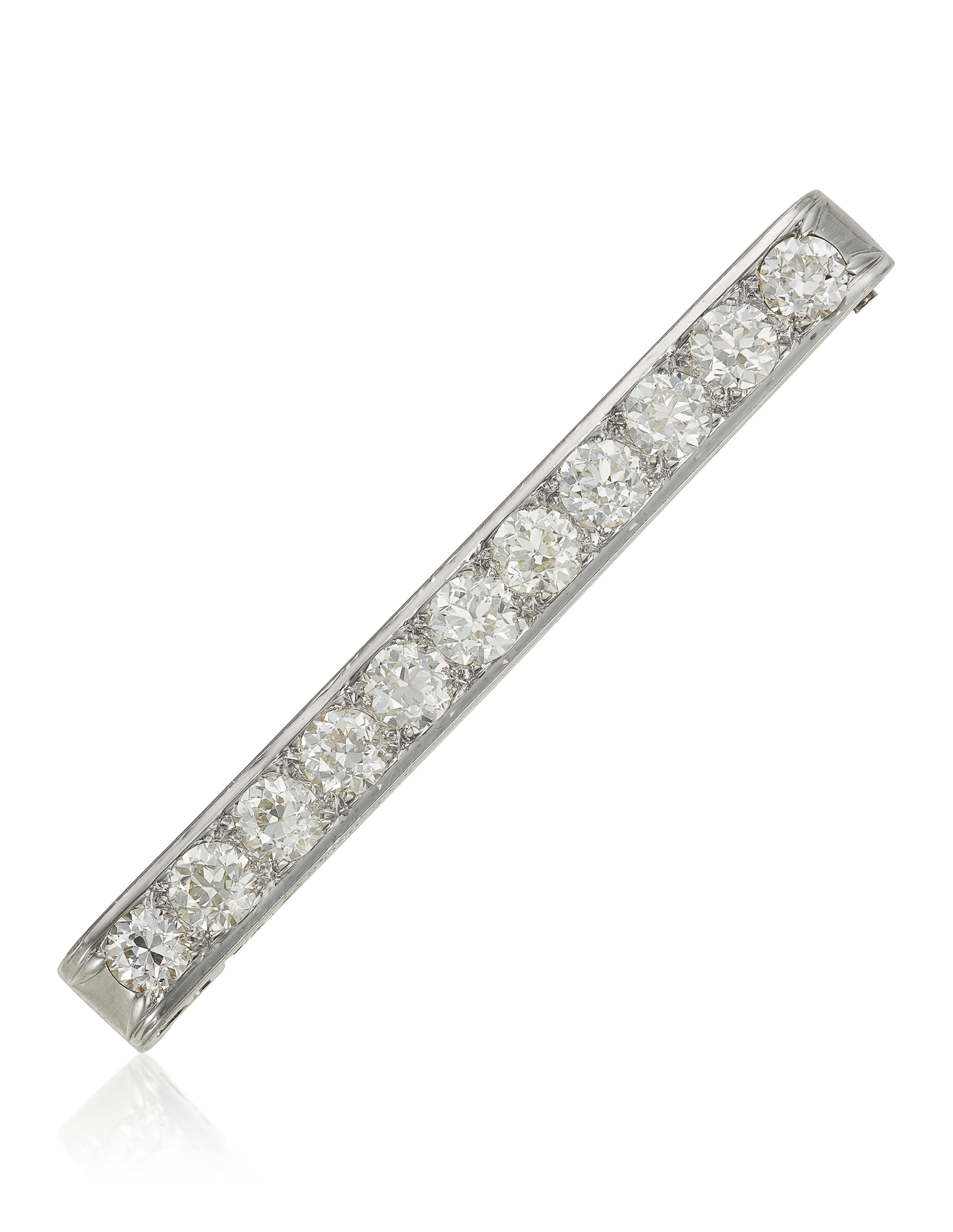 CARTIER DIAMOND BAR PIN, | Christie’s