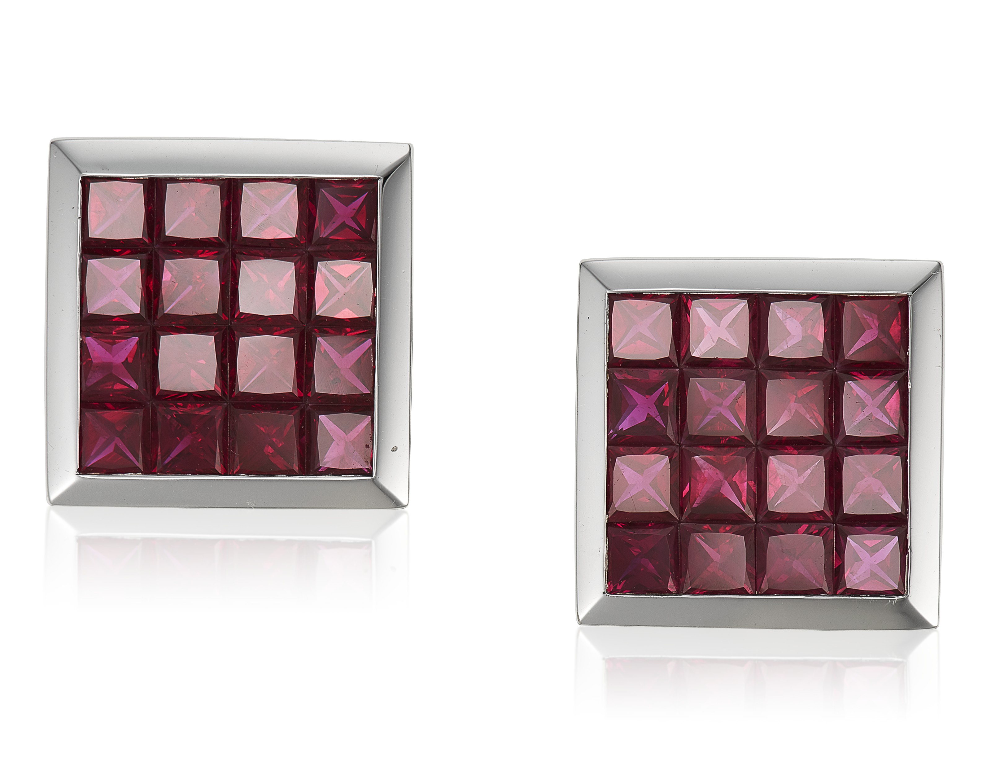 GRAFF RUBY CUFFLINKS, | Christie’s