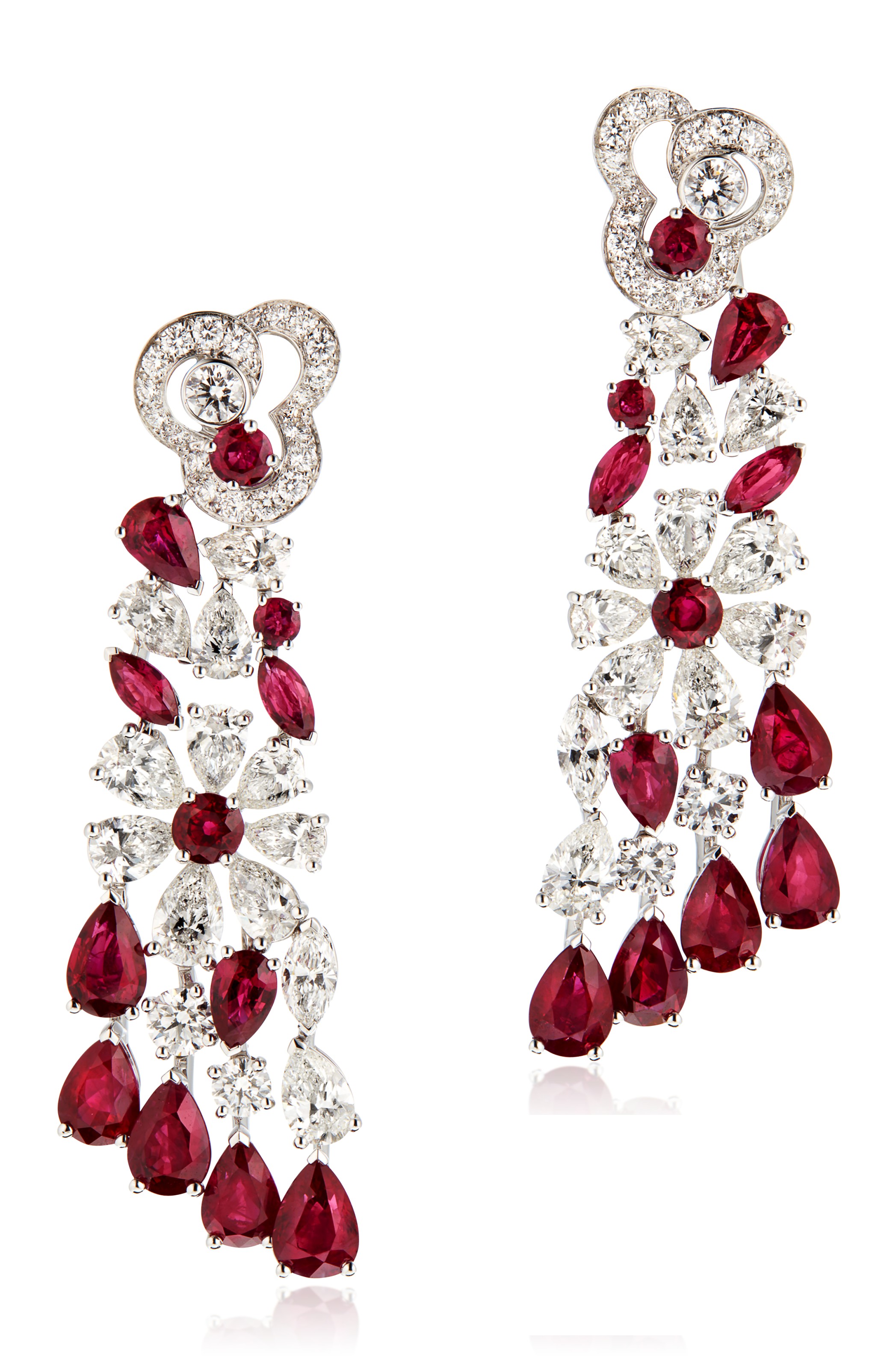 GRAFF RUBY AND DIAMOND EARRINGS, | Christie’s