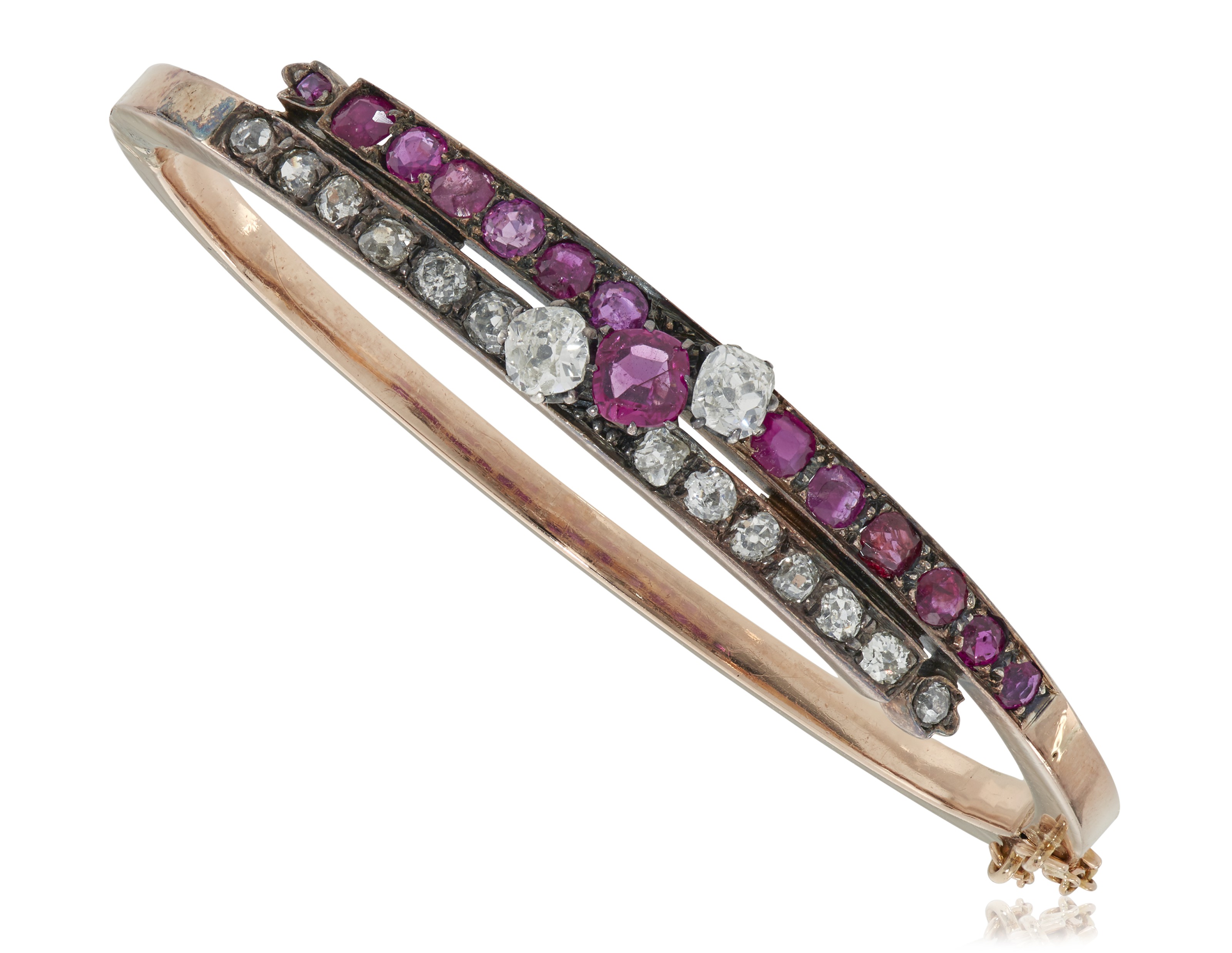 ANTIQUE RUBY AND DIAMOND BRACELET, | Christie’s