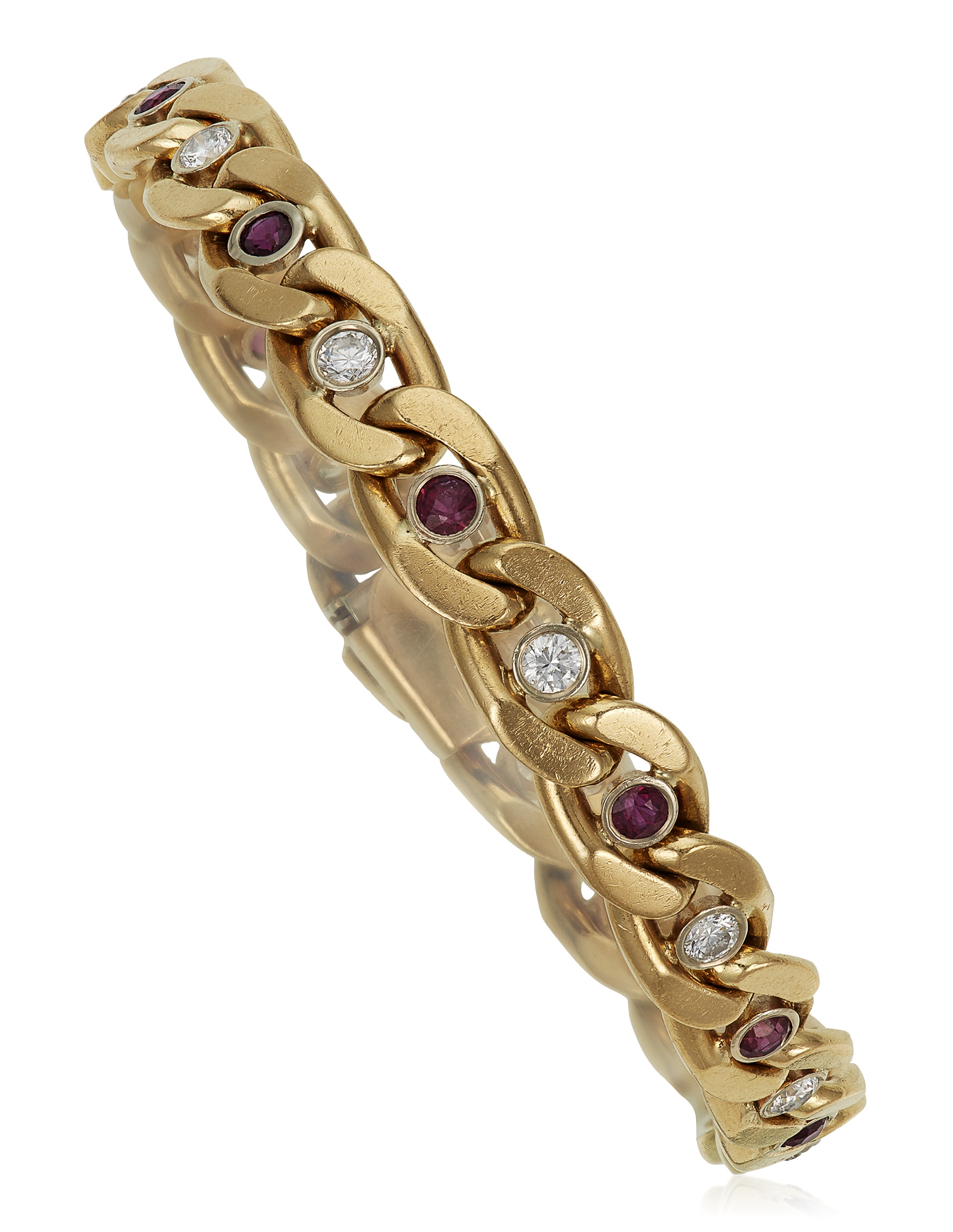 CARTIER RUBY AND DIAMOND BRACELET, | Christie’s
