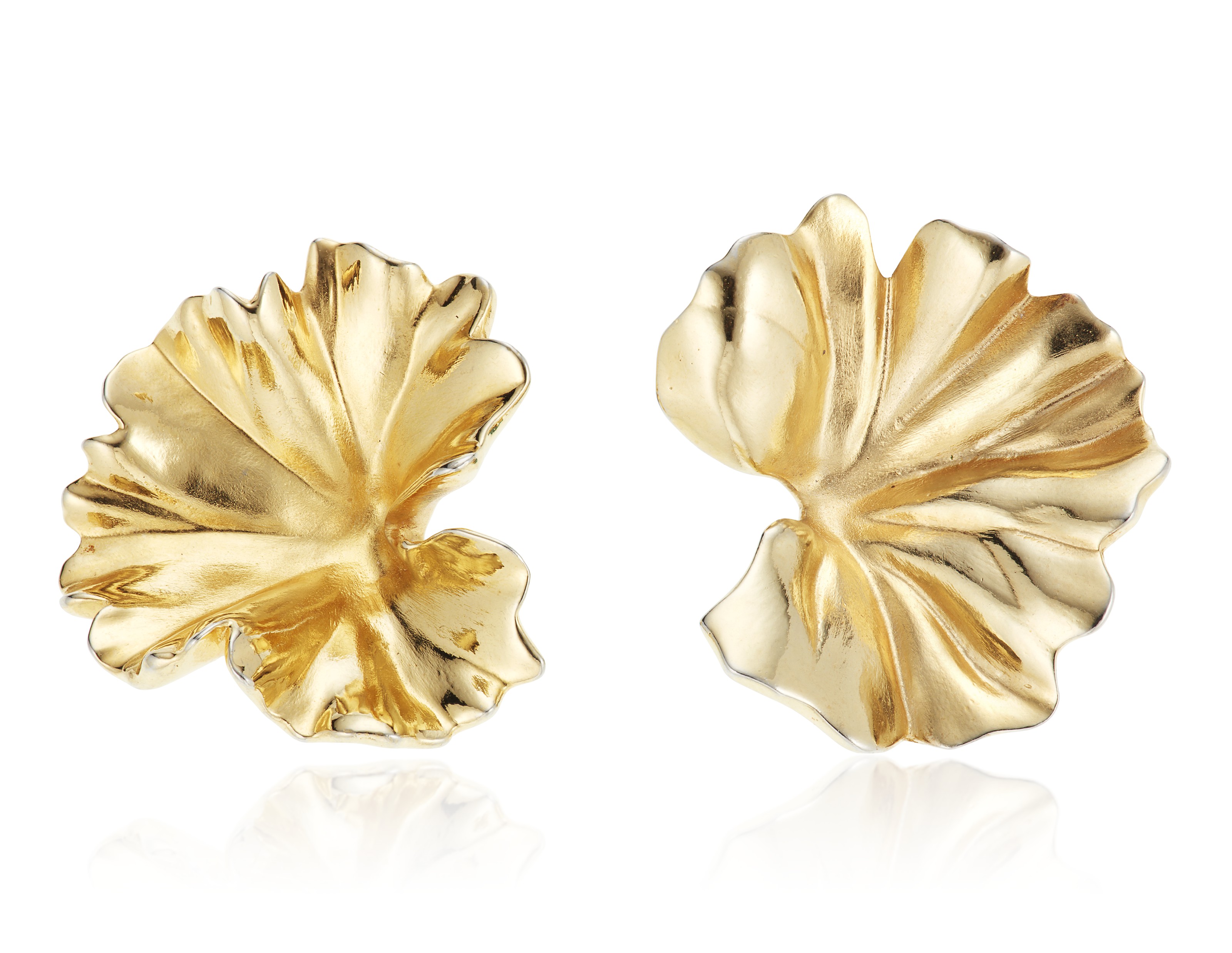JAR 'GERANIUM' ALUMINUM EARRINGS, | Christie’s