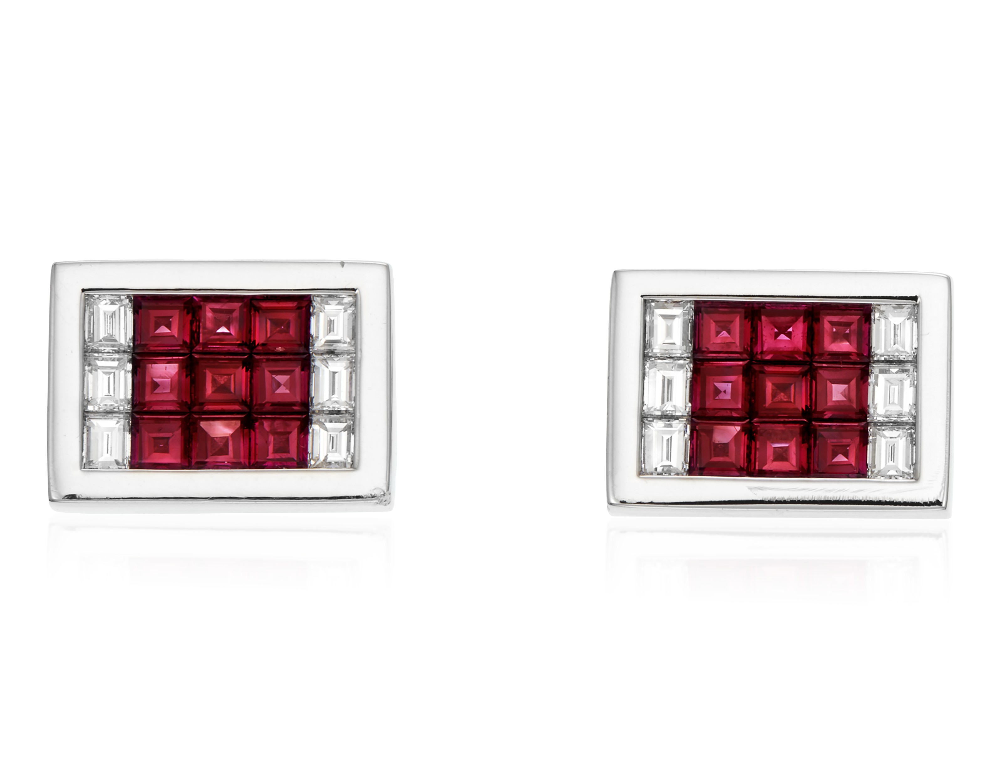 NO RESERVE ~ GRAFF RUBY AND DIAMOND CUFFLINKS, | Christie’s