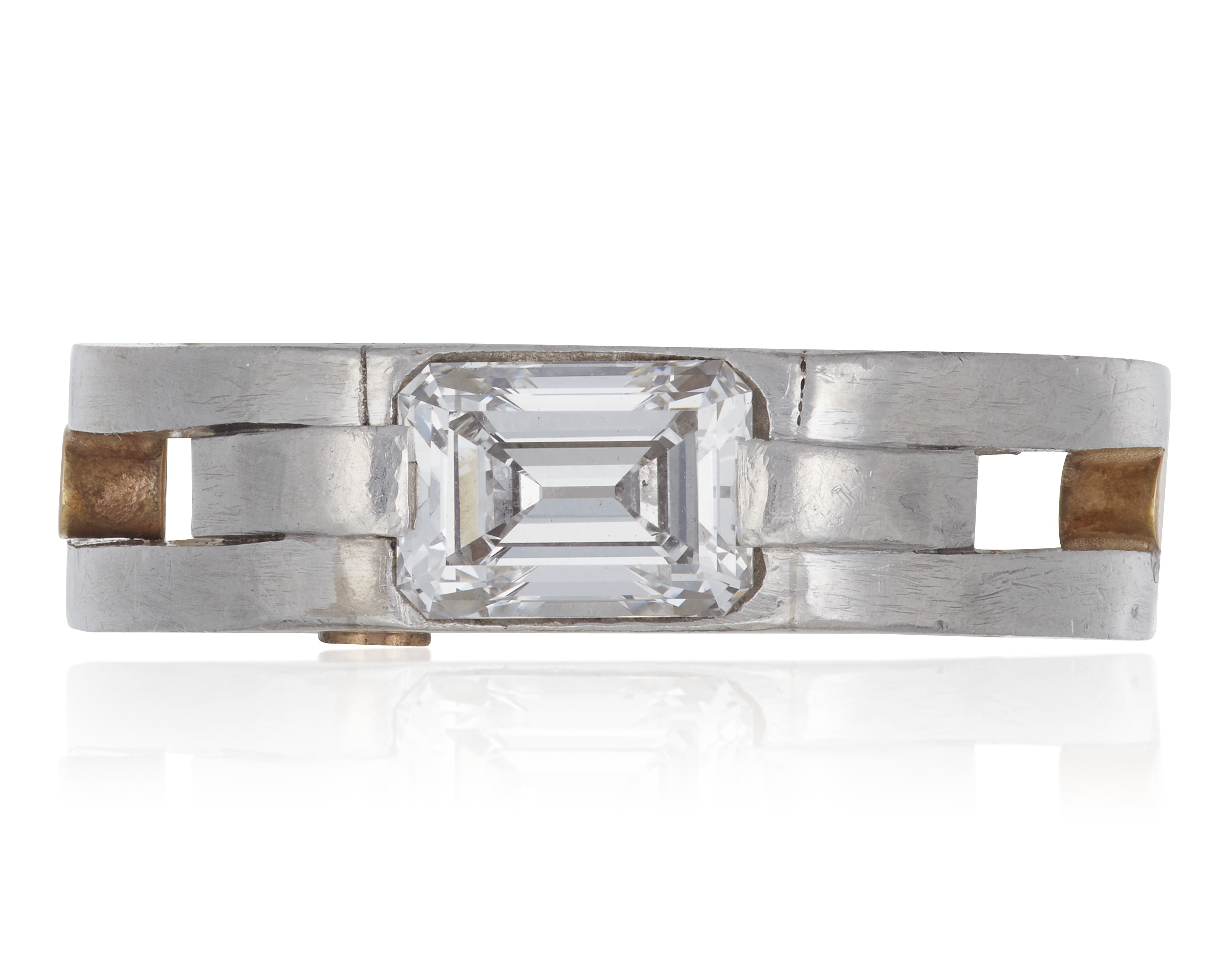 EMERALD-CUT DIAMOND RING, | Christie’s