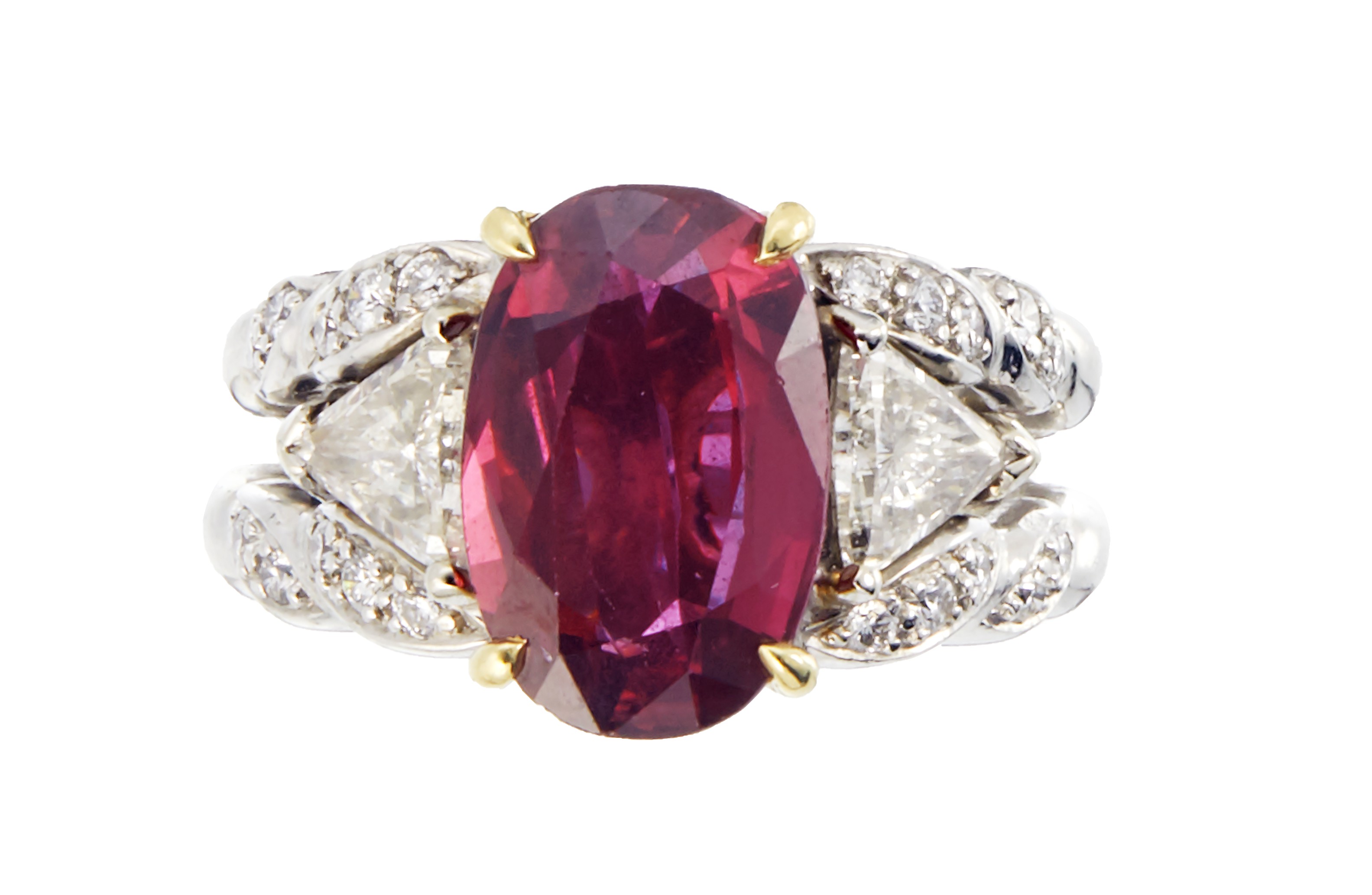 RUBY AND DIAMOND RING, | Christie’s
