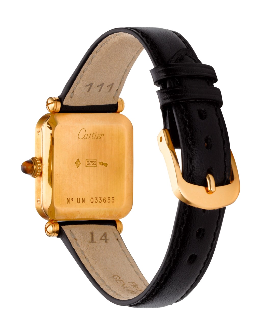 CARTIER, 18K GOLD, SQUARE WRISTWATCH, | Christie’s