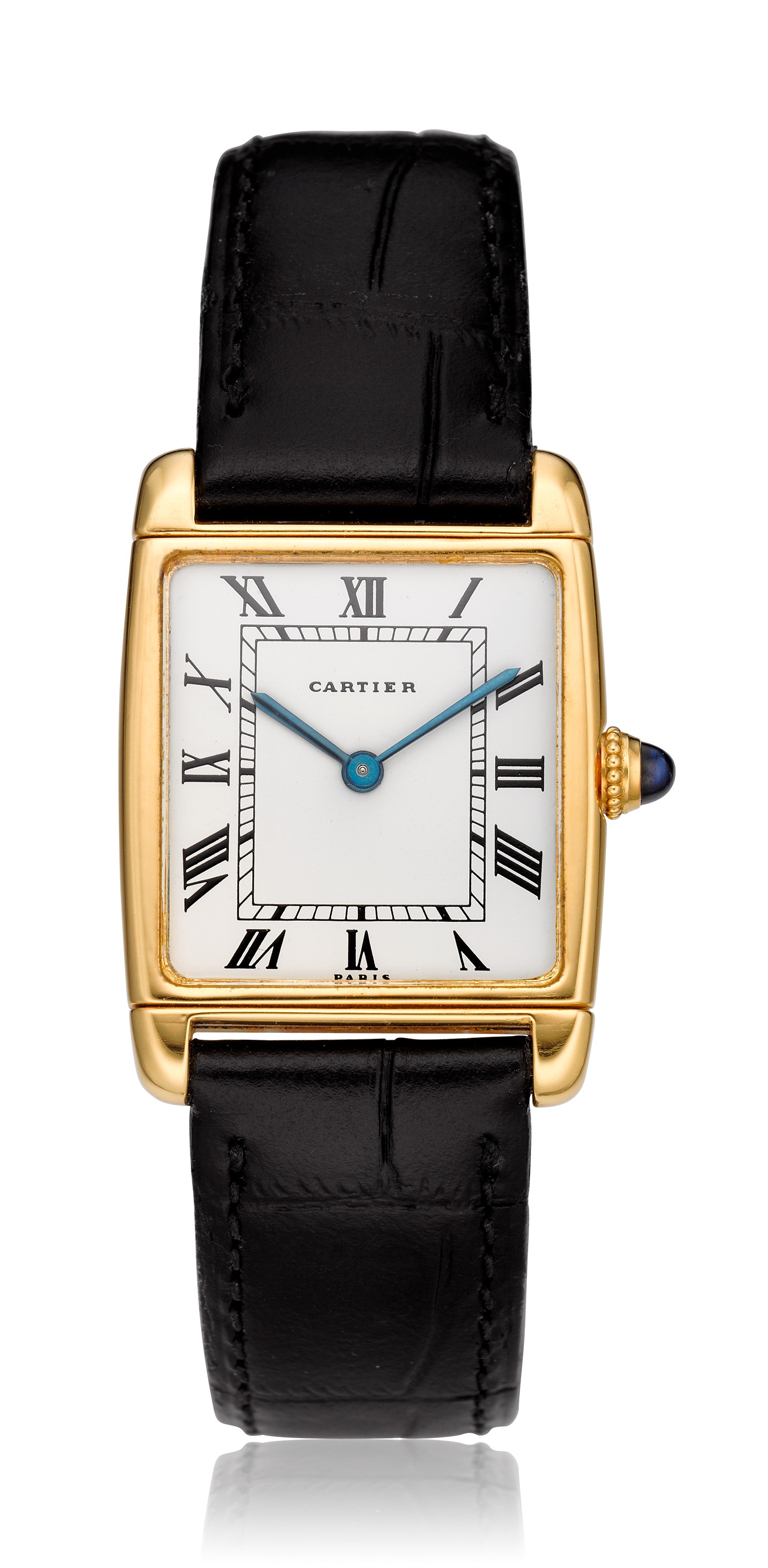 CARTIER, “REVERSIBLE”, 18K GOLD, RECTANGULAR WRISTWATCH, | Christie’s