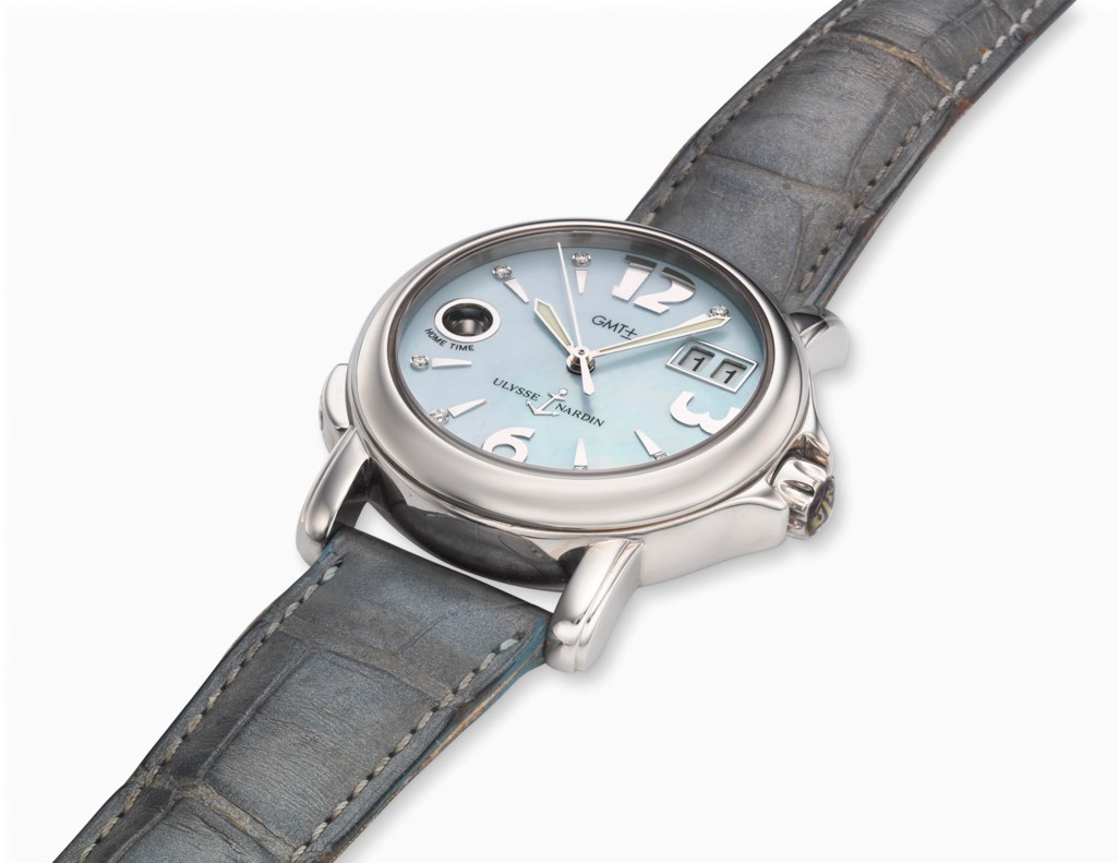 ULYSSE NARDIN, SAN MARCO GMT, MOTHER OF PEARL DIAL, REF. 223-22, NO. 1077, | Christie’s