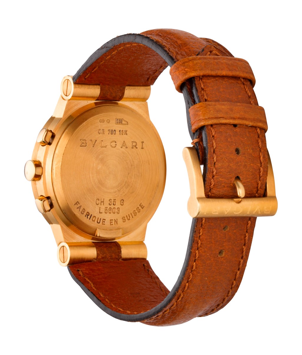 BULGARI, DIAGONO, 18K GOLD, CHRONOGRAPH, REF. CH 35 G, | Christie’s