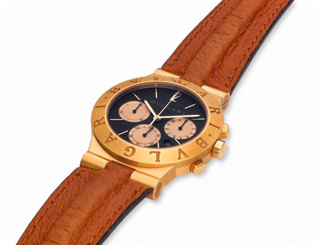 BULGARI, DIAGONO, 18K GOLD, CHRONOGRAPH, REF. CH 35 G, | Christie’s