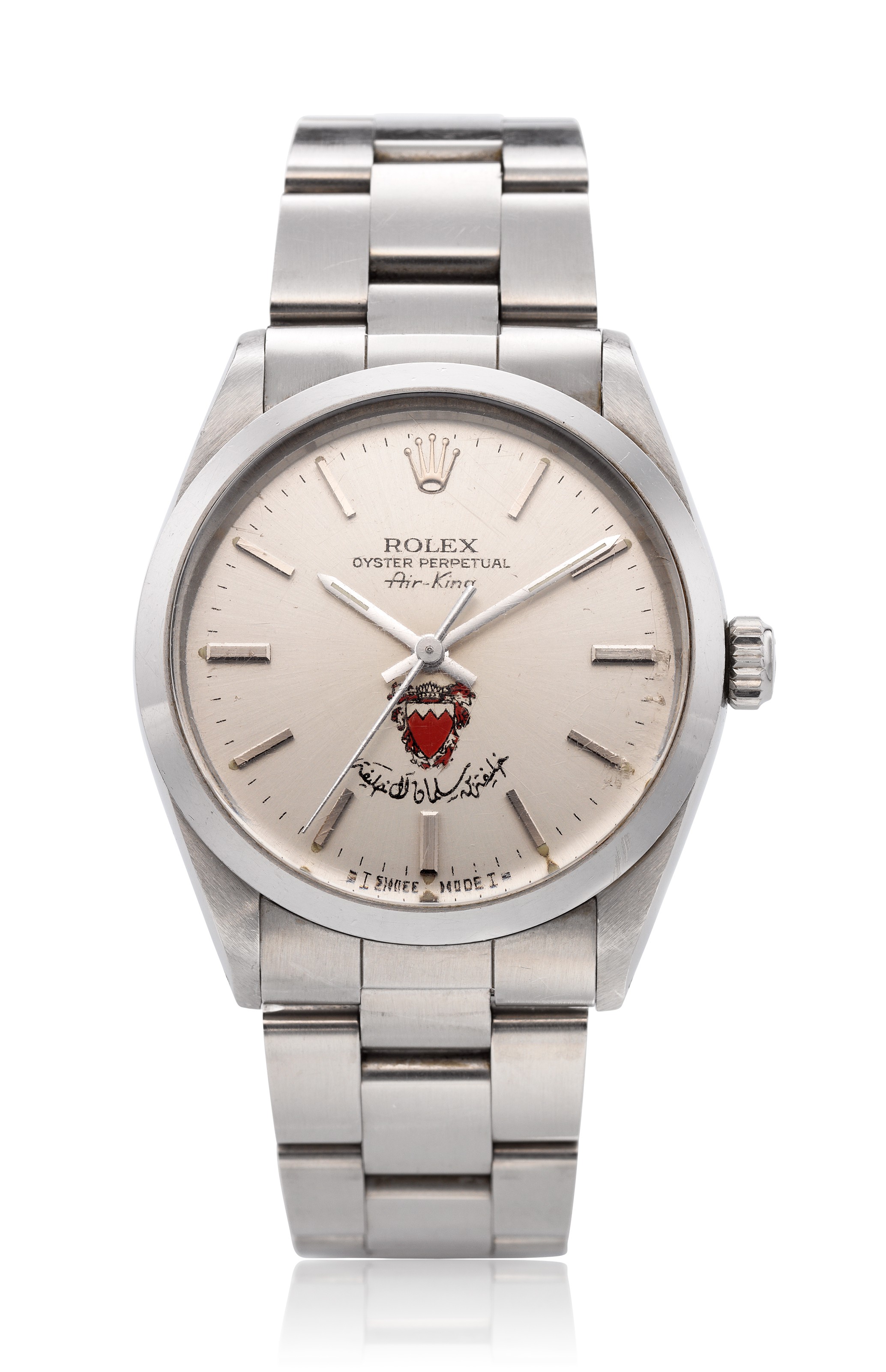 ROLEX, AIR KING, DIAL FOR PRINCE KHALIFA BIN SALMAN AL KHALIFA, PRIME ...