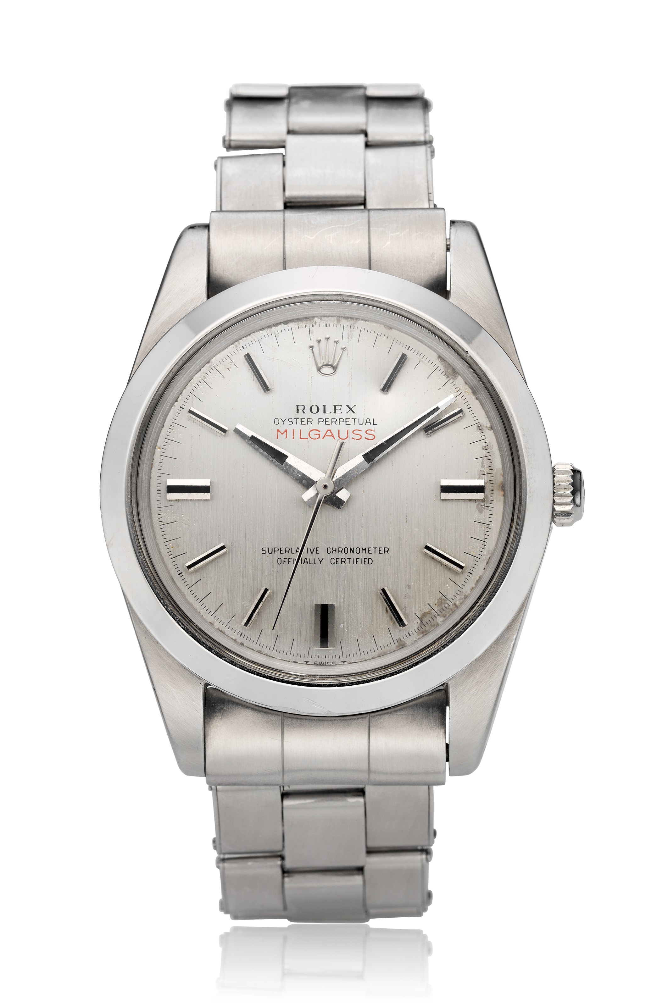 ROLEX, MILGAUSS 'CERN DIAL', REF. 1019, | Christie’s