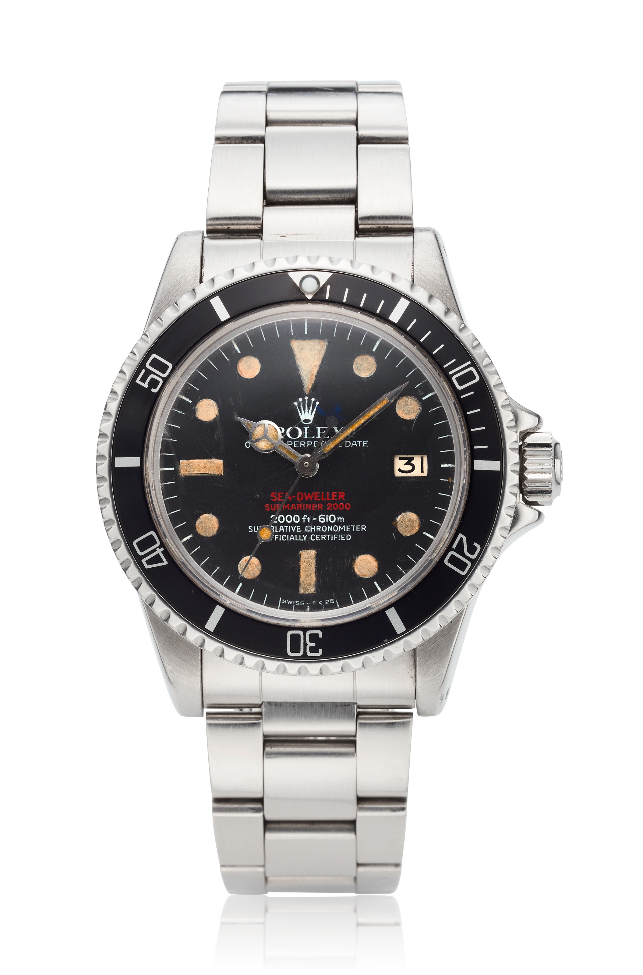ROLEX, DOUBLE RED SEA-DWELLER 'MARK IV', REF. 1665, | Christie’s