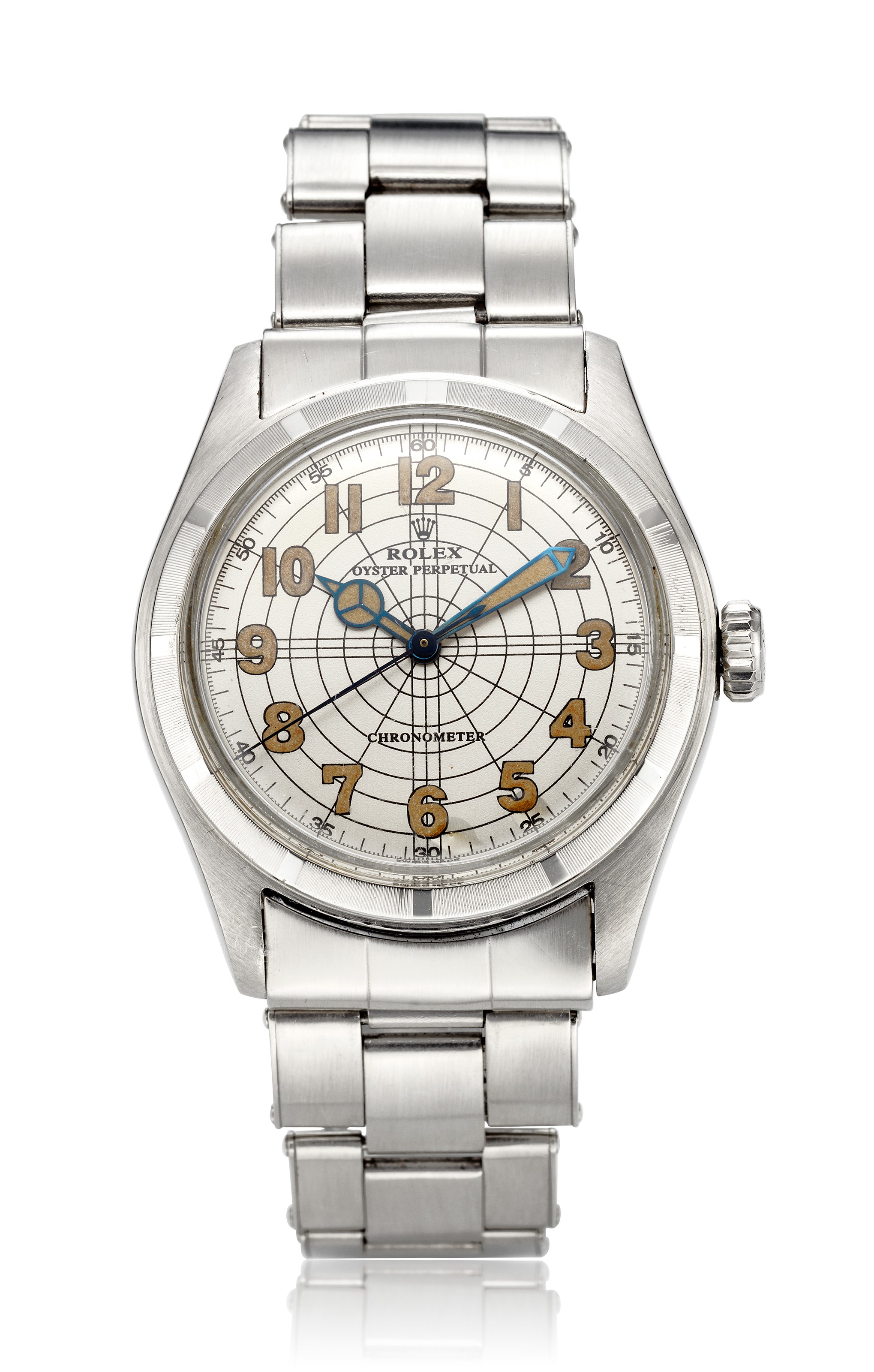 ROLEX, STEEL, SECTOR DIAL, REF. 6107, | Christie’s
