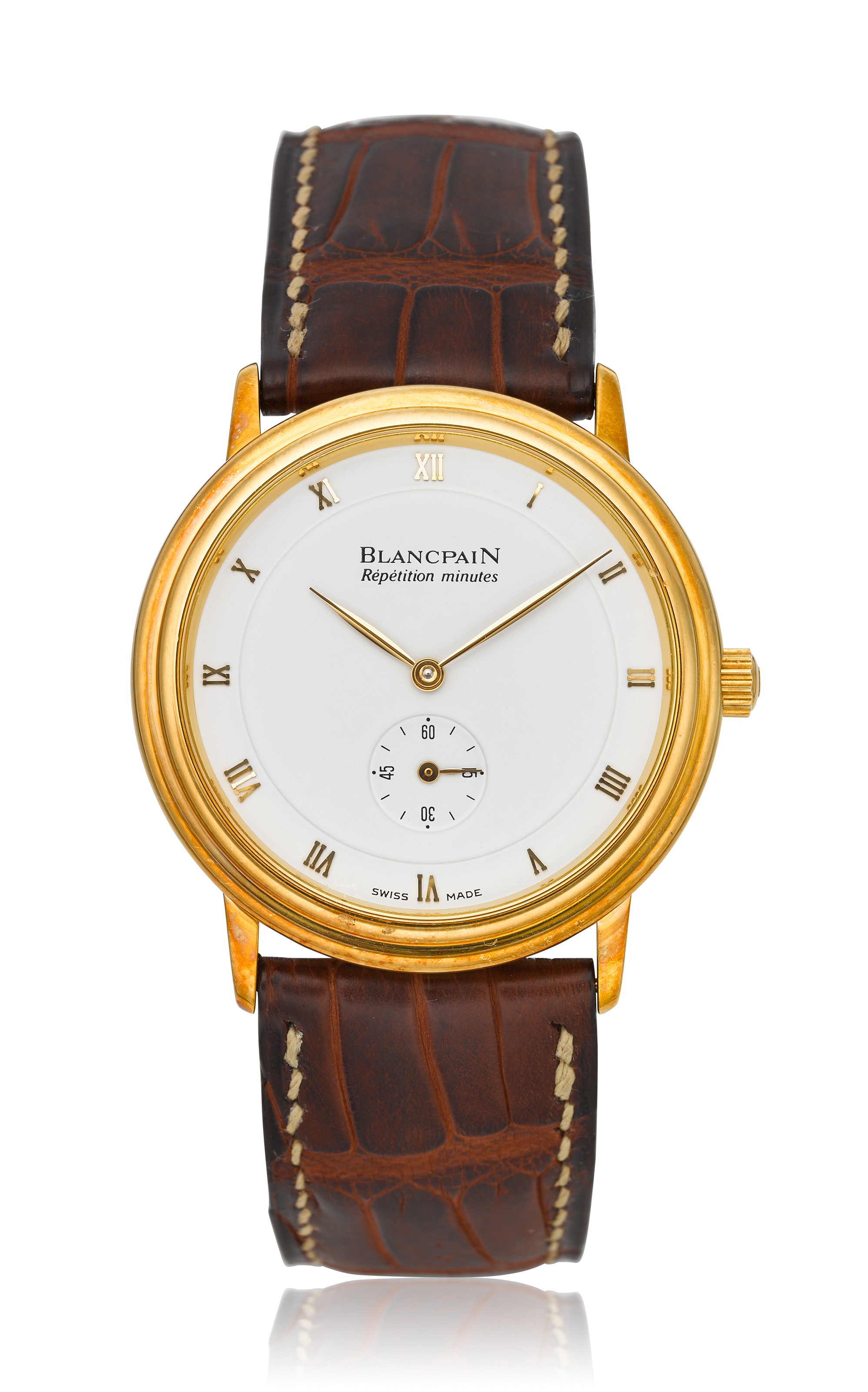 BLANCPAIN, 18K VILLERET MINUTE REPEATER, | Christie’s