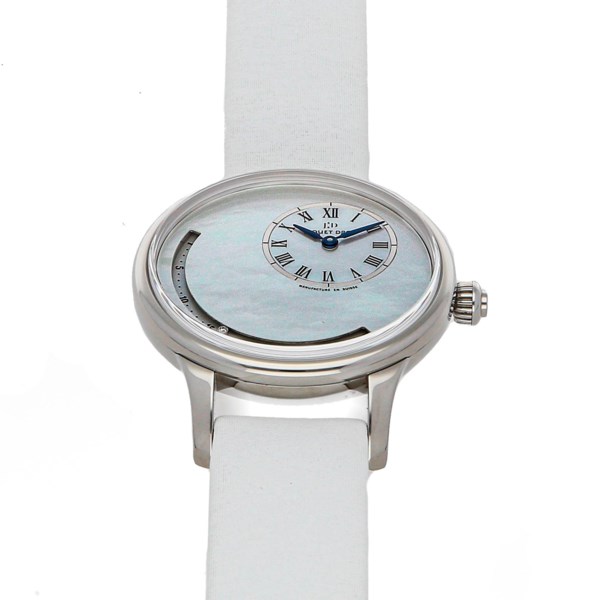 JAQUET DROZ, PETITE HEURE MINUTE DATE ASTRALE, MOTHER-OF-PEARL DIAL ...