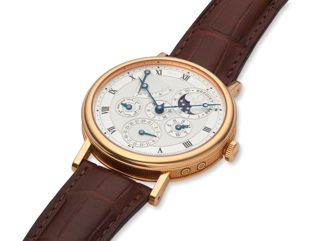 BREGUET, CLASSIQUE QUANTIEME PERPETUAL, 18K PINK GOLD, REF. 5327 ...