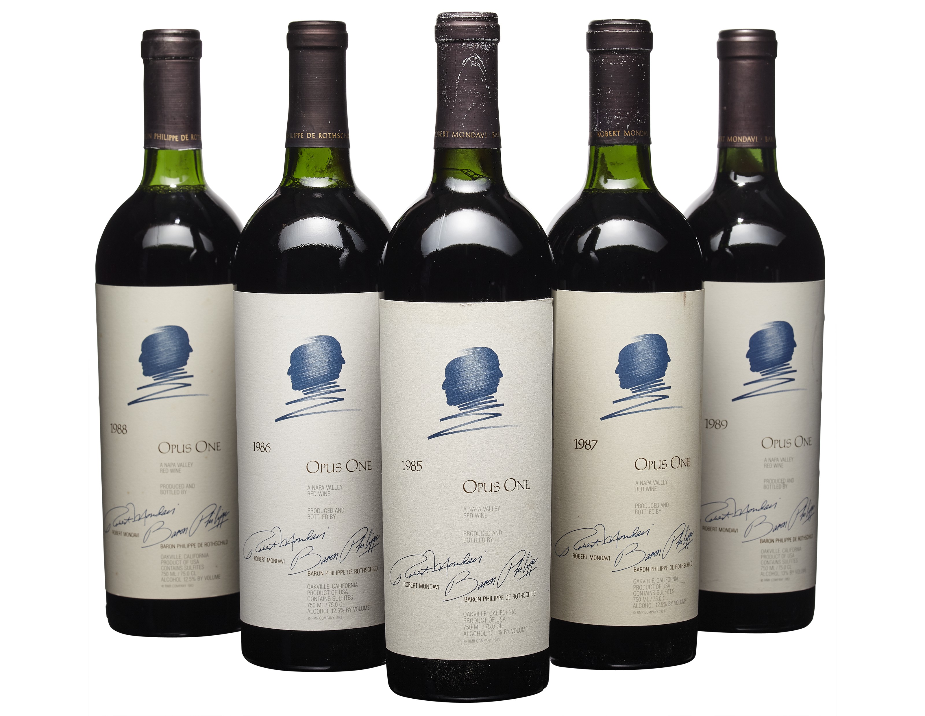 Opus One 1985-1989, Opus One1985Level base of neck (1)1986Level base of ...